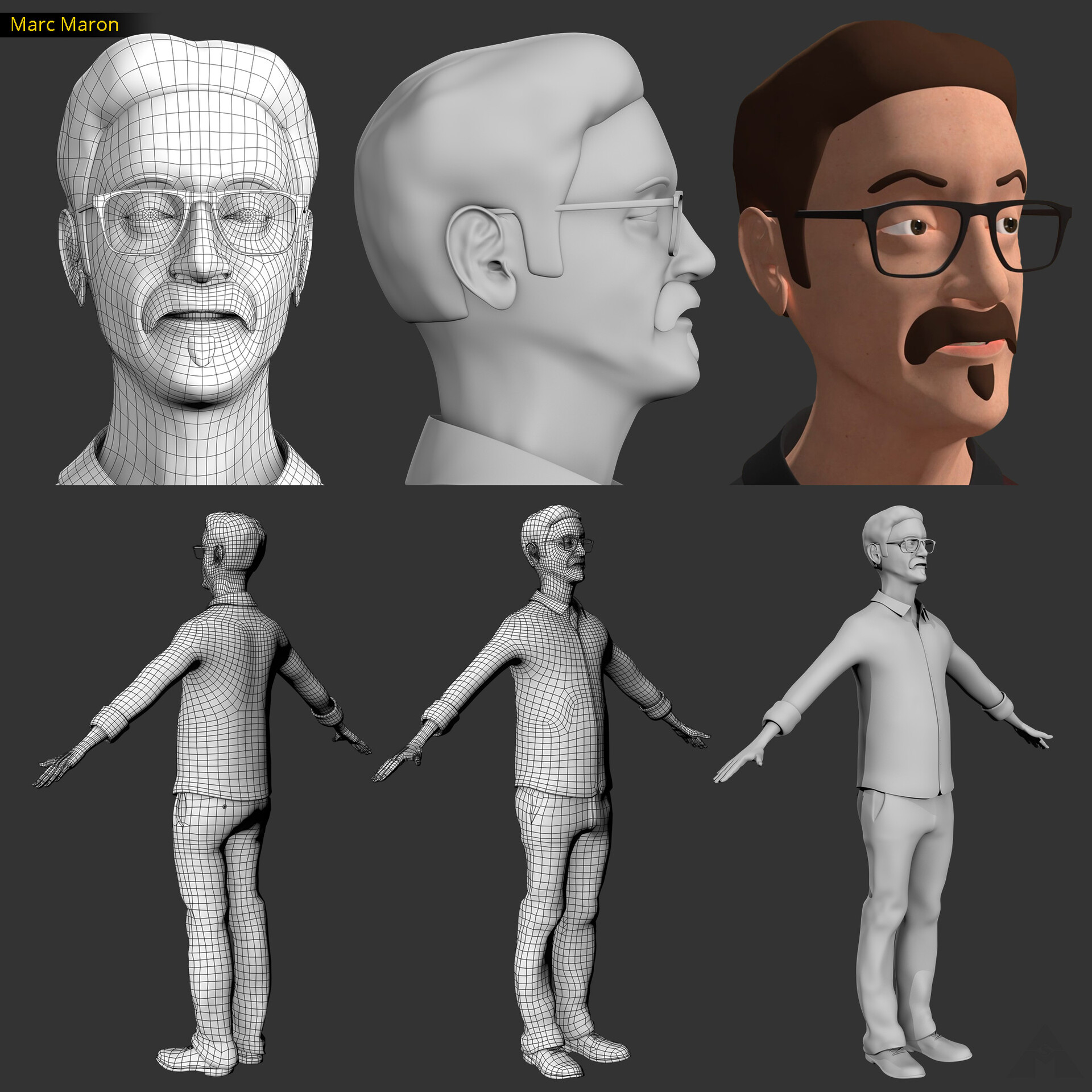 ArtStation - Marc Maron