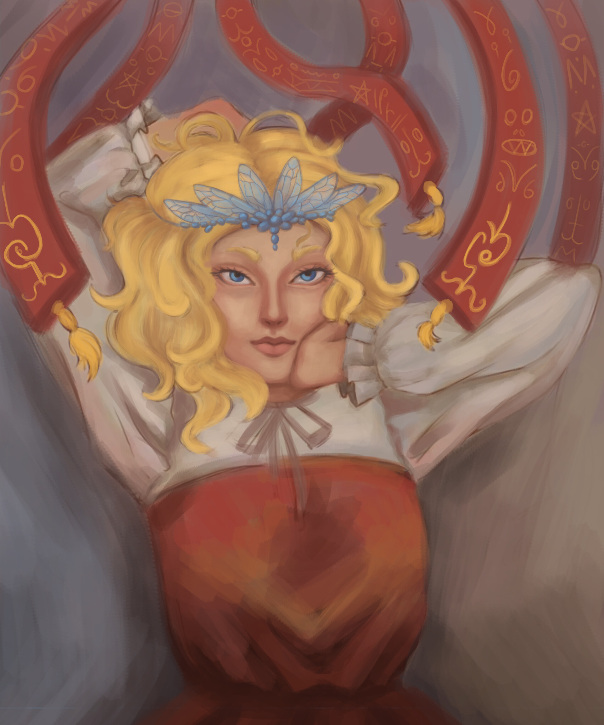 ArtStation - slavic girl