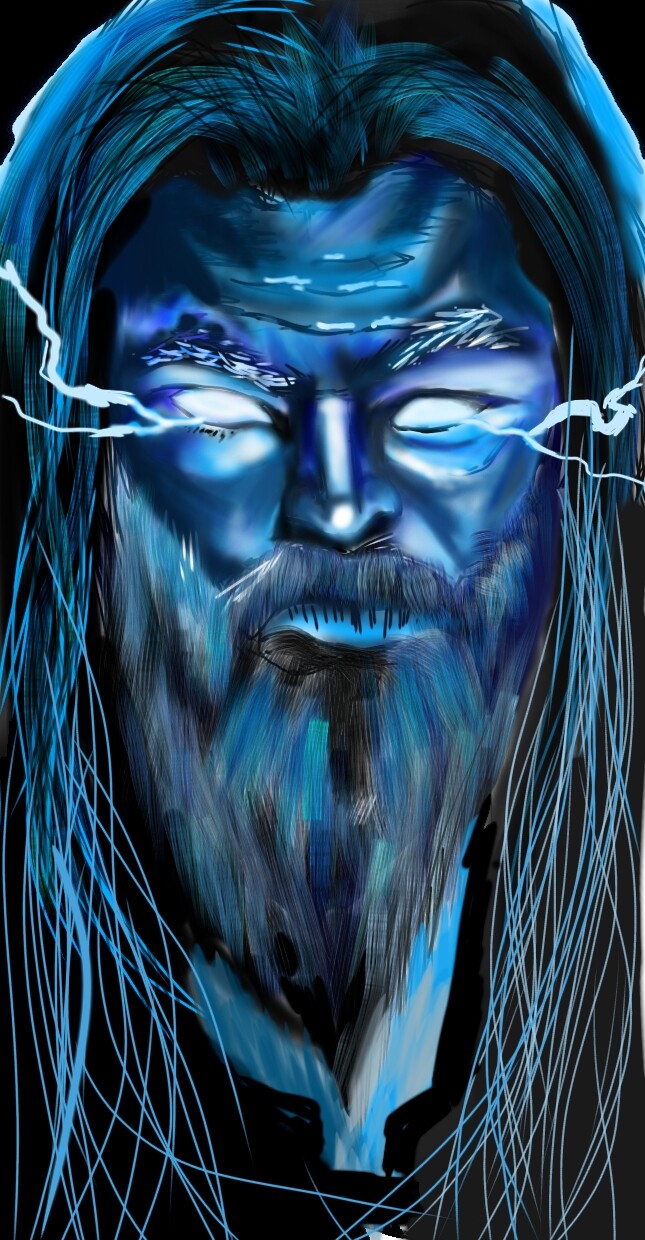 ArtStation - God of thunder