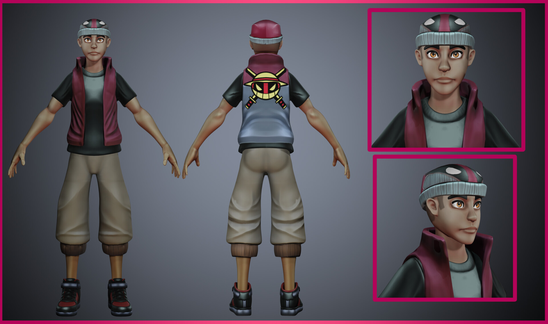 Zachary Parker - Monkey D Piddy's VRchat avatar V2