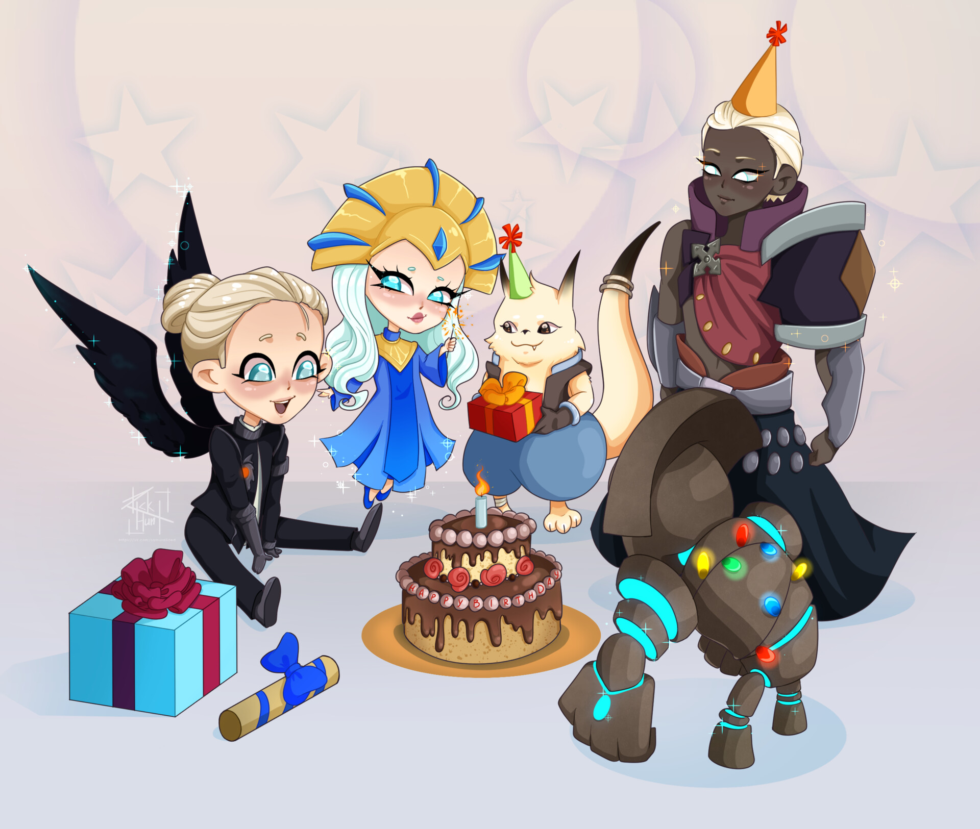 ArtStation - Birthday present