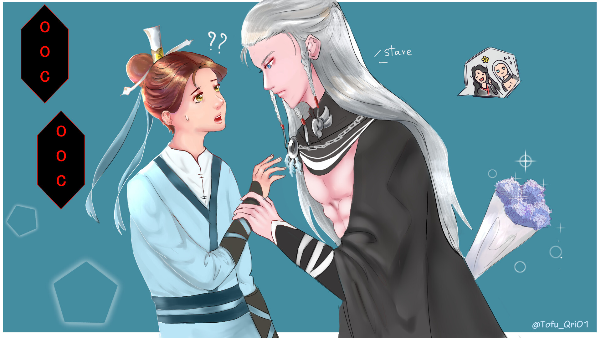 ArtStation - moshang with Hydrangea