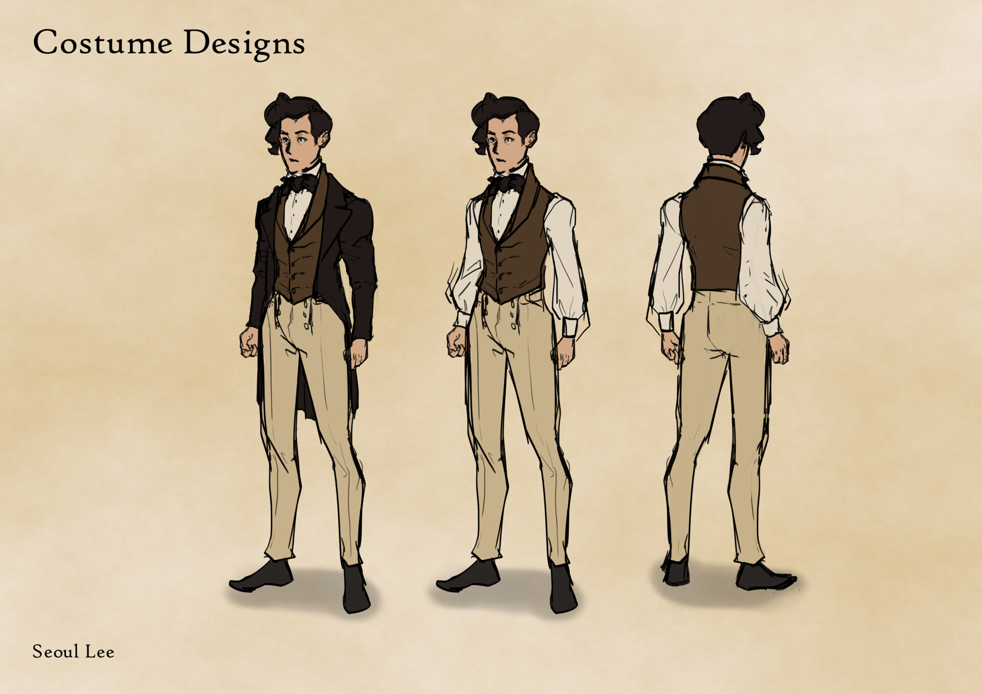 ArtStation - Costume Designs; Protagonist