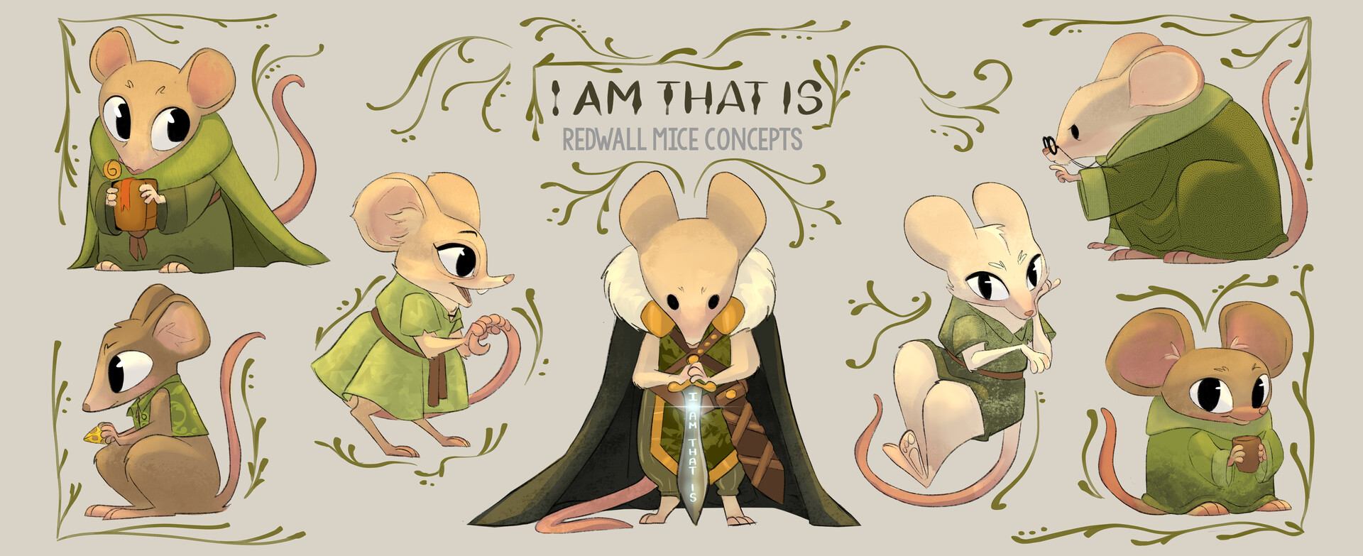 Celeste Jamneck - Redwall and Other Creatures