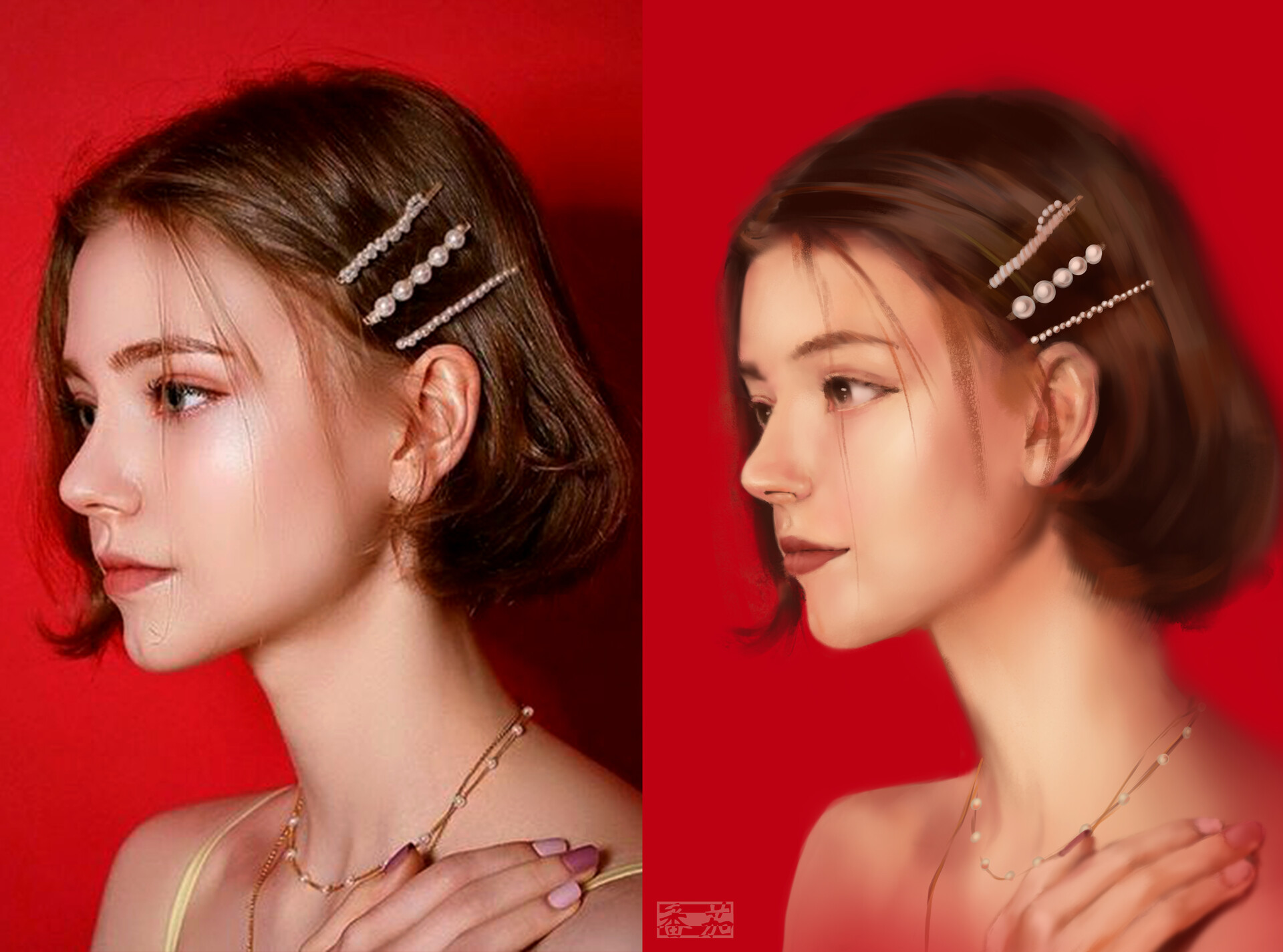 ArtStation - draw from photo