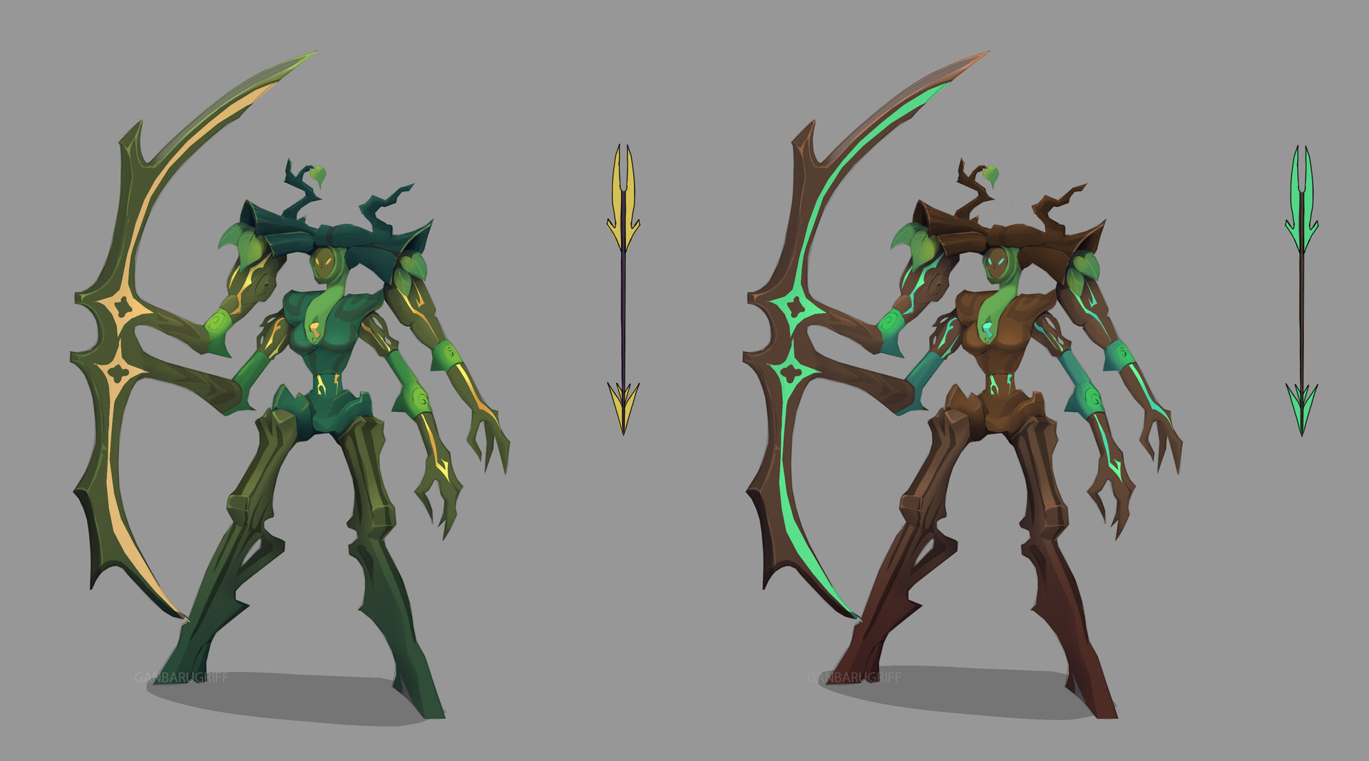 ArtStation - The forest archer 2 concept