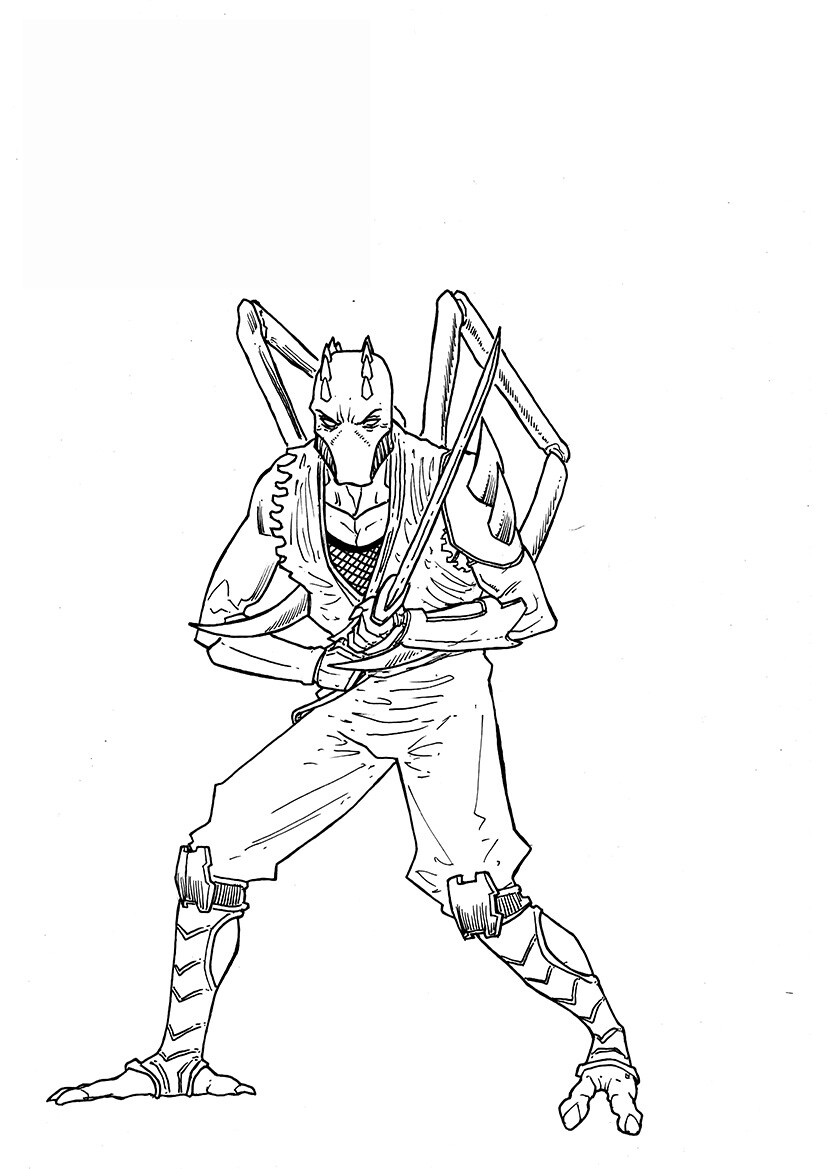 ArtStation - Illustrations for Cosmic Frog Comics