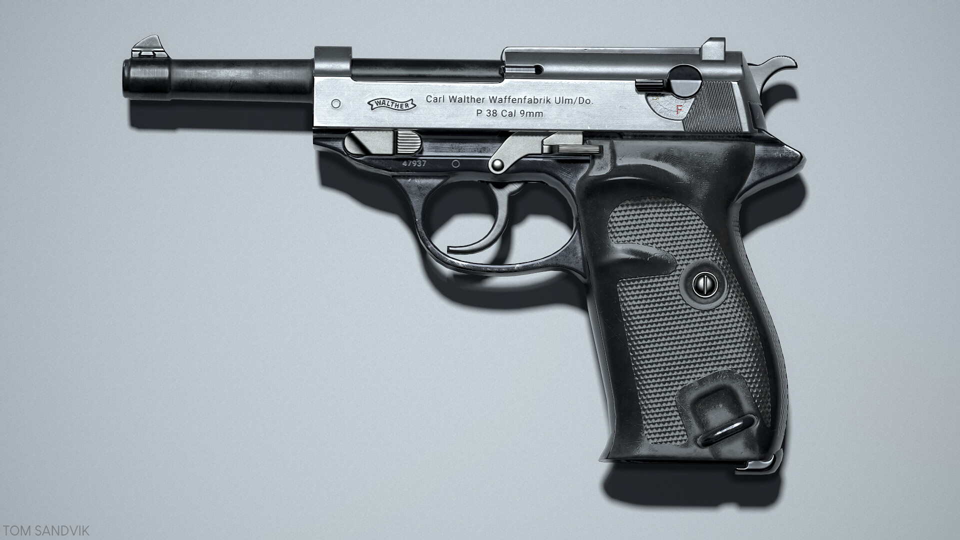 Tom Sandvik - Walther P38