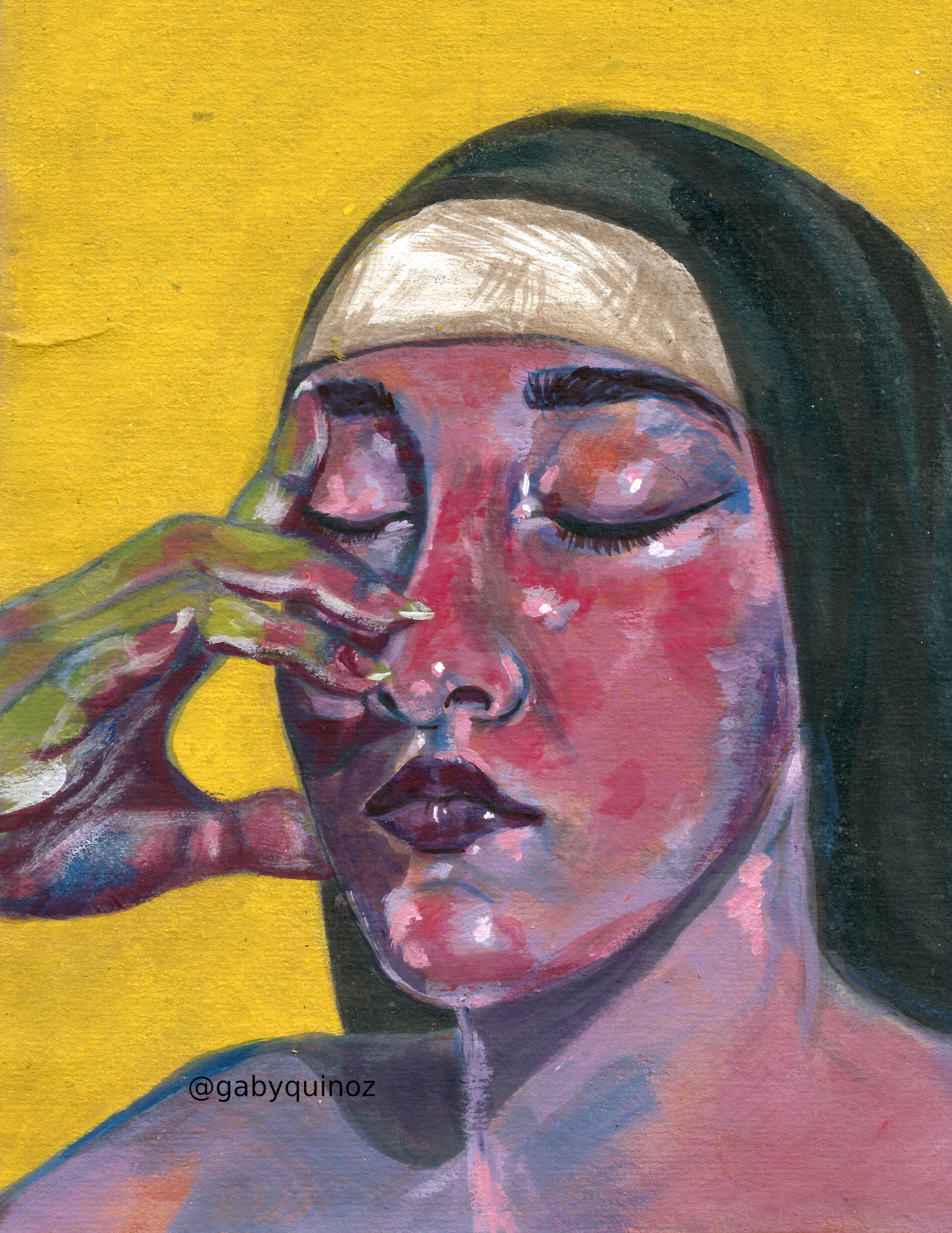 ArtStation - Self Portrait. Color Study