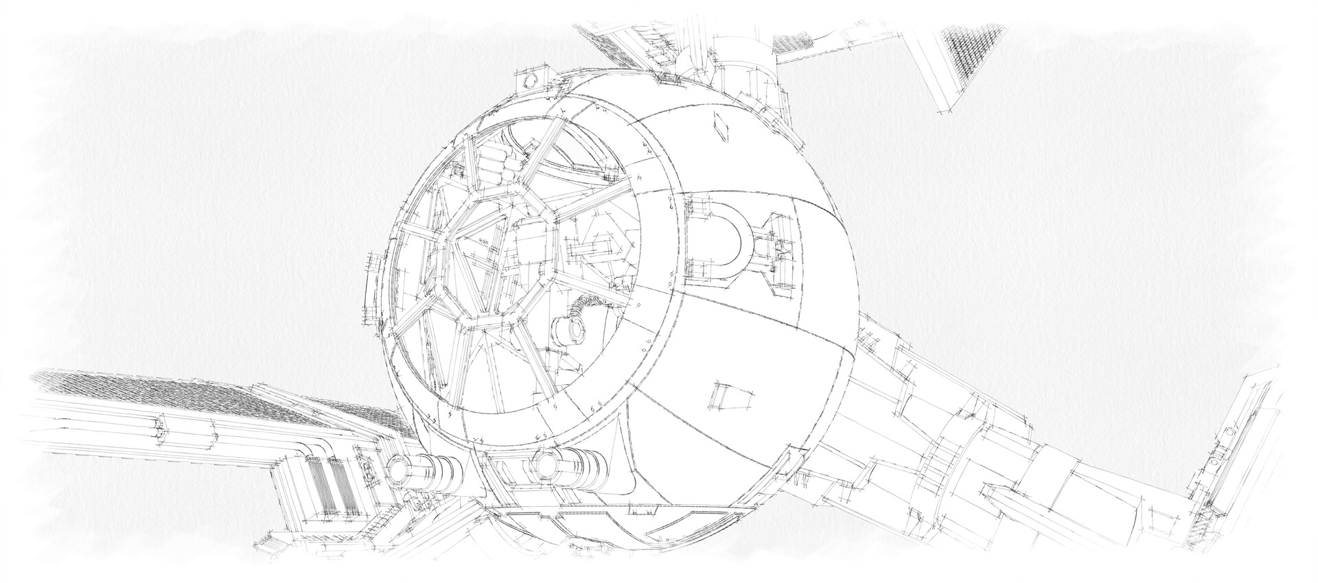 ArtStation - TIE Defender Study