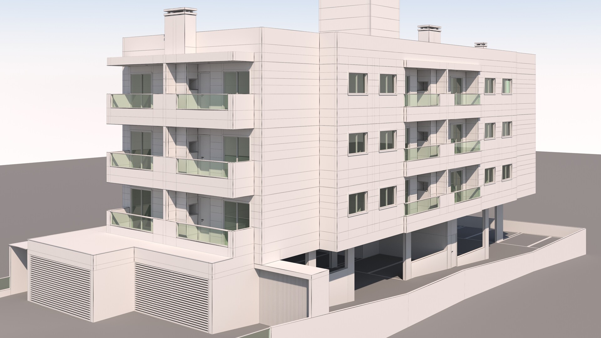 ArtStation - BUILDING MODEL