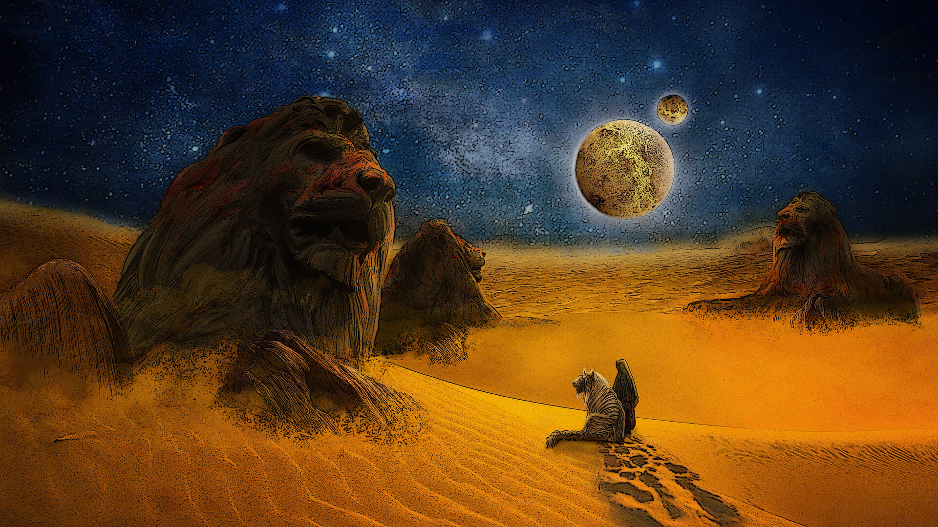 ArtStation - Midnight Wanderers