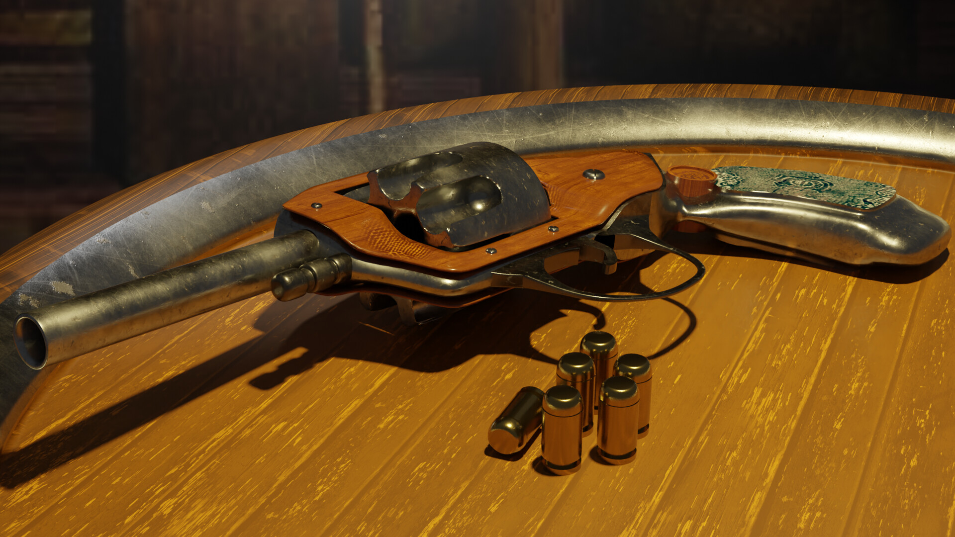 ArtStation - revolver/my first model