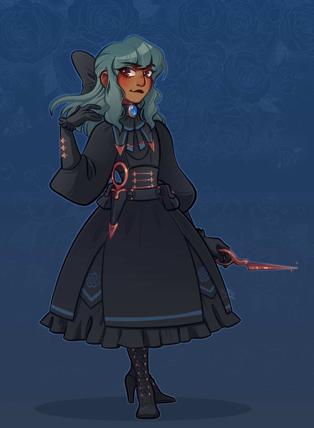 ArtStation - Character Design: Sharla Sauveterre COMMISSION