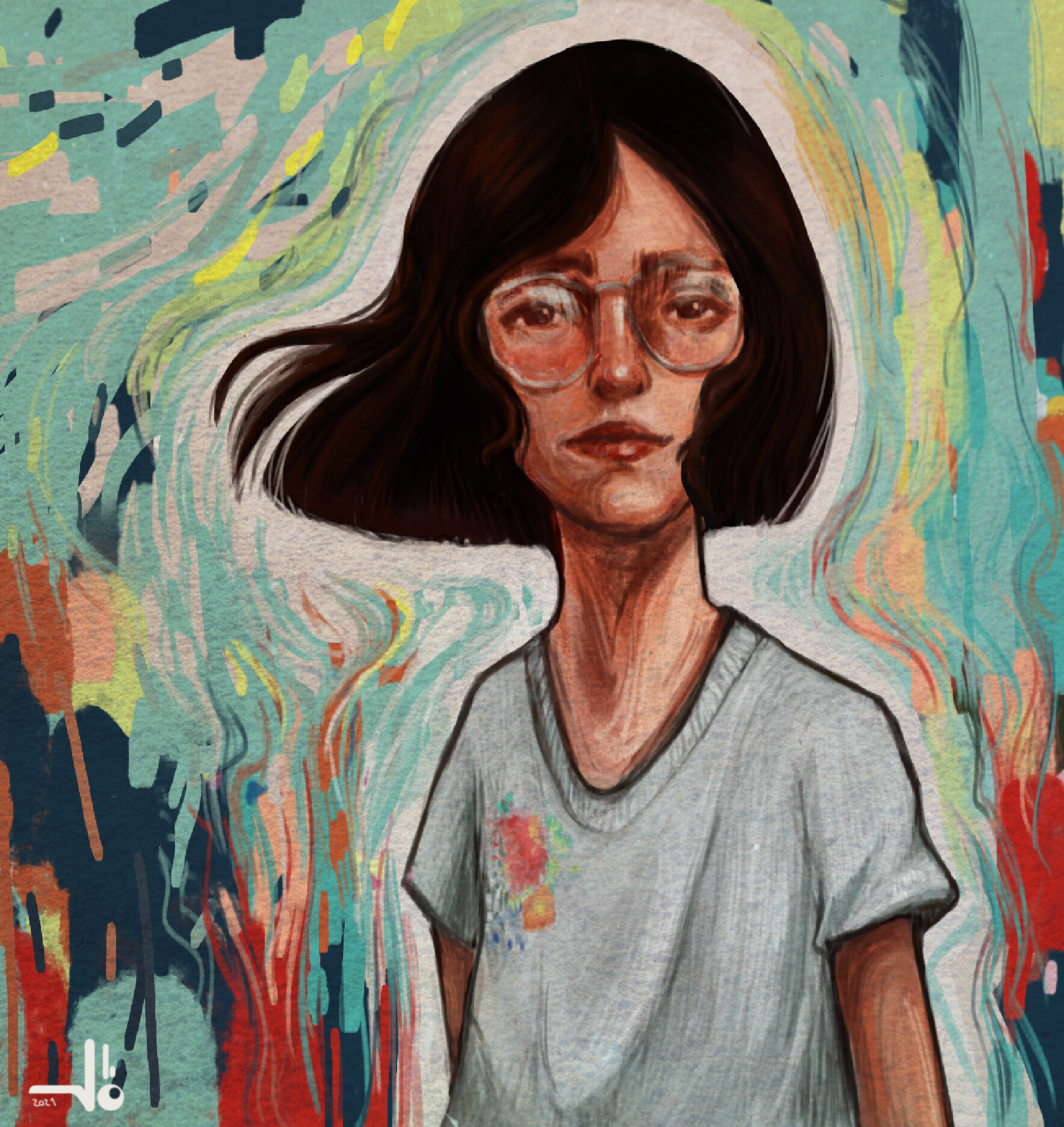 ArtStation - self portrait