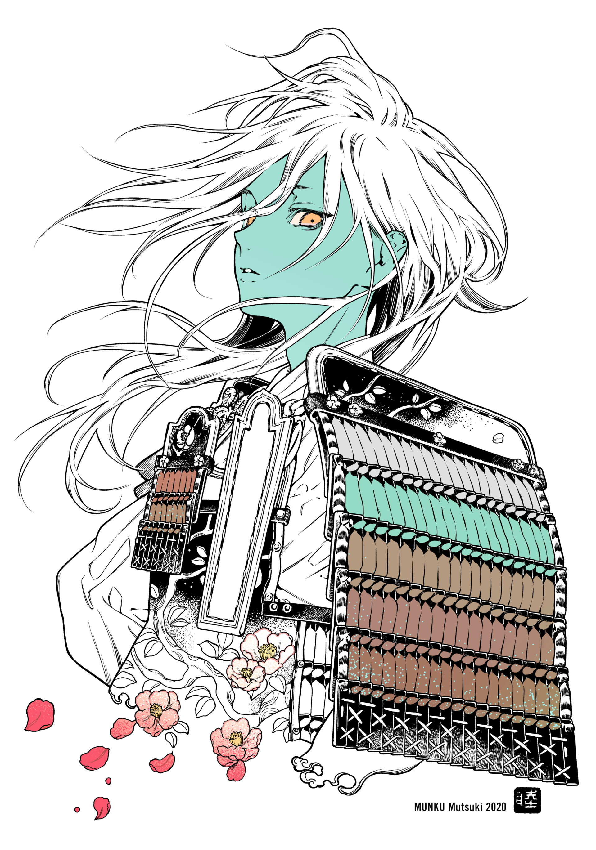 ArtStation - BLUE SAMURAI