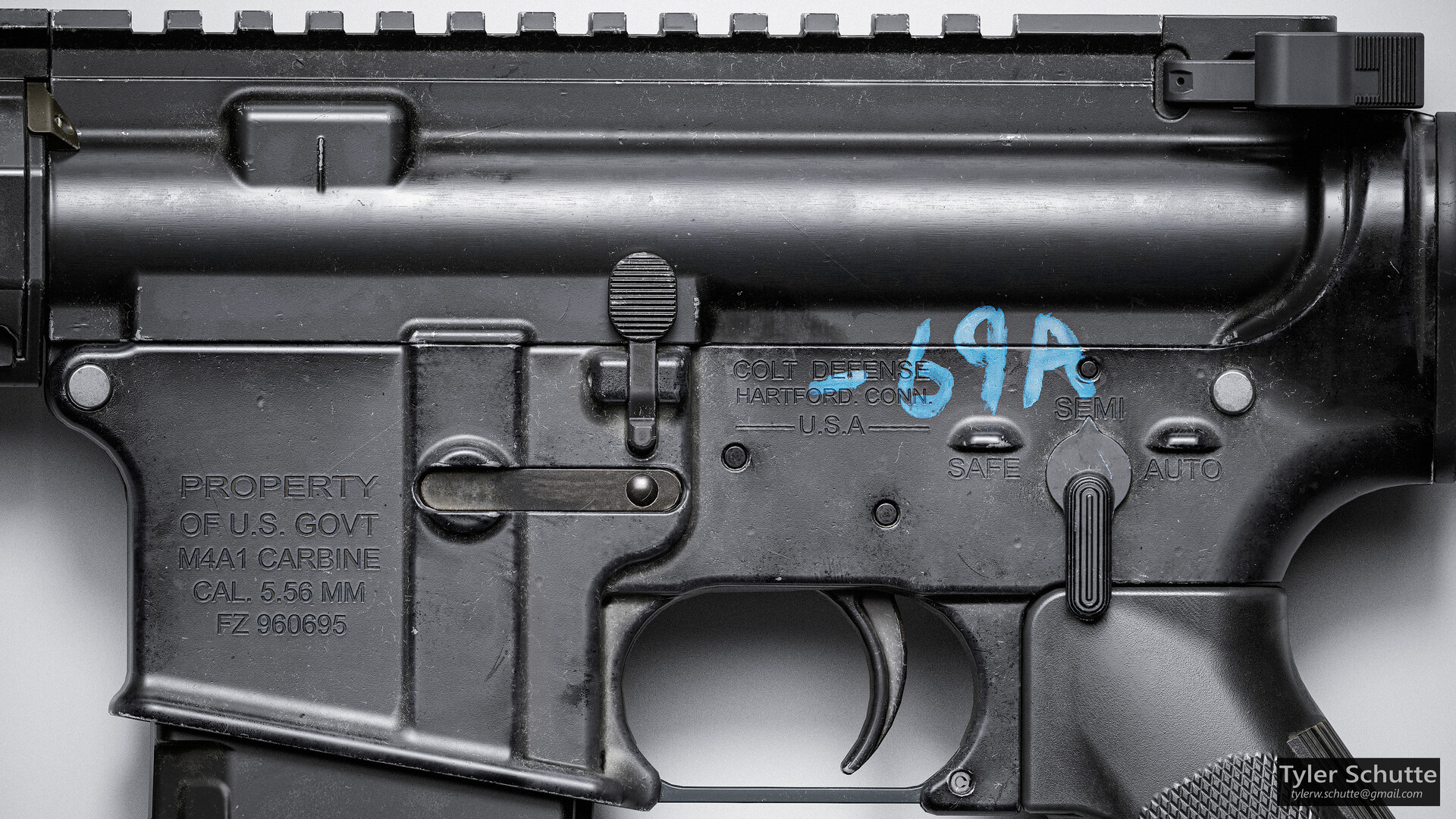 Tyler Schutte - Customized M4A1 - DMR Rifle