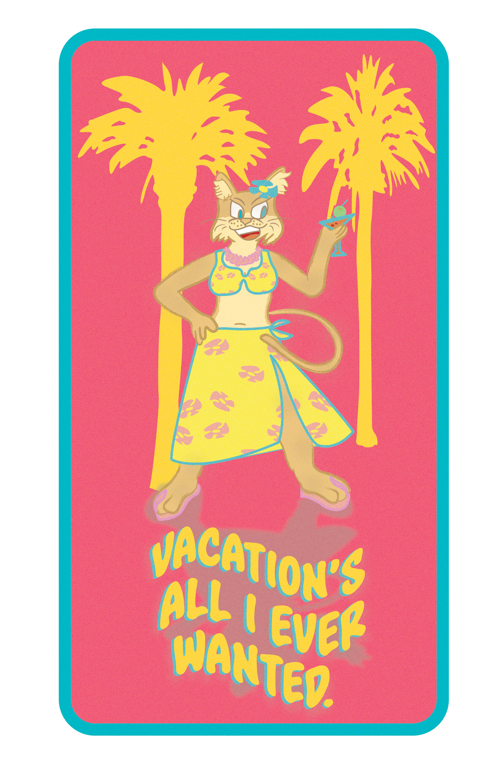 ArtStation - Tropical Cat