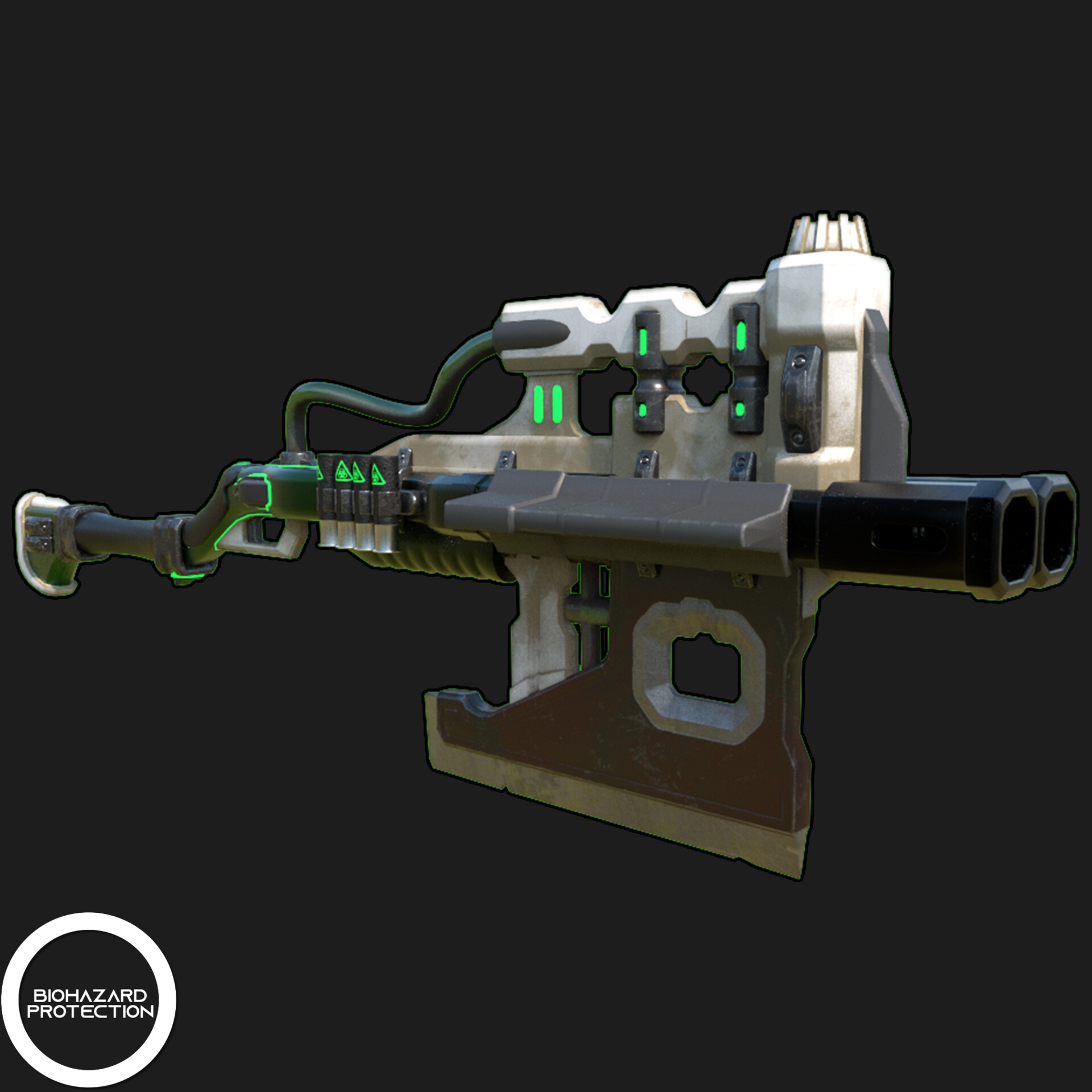 ArtStation - Anti-biohazard Shotgun
