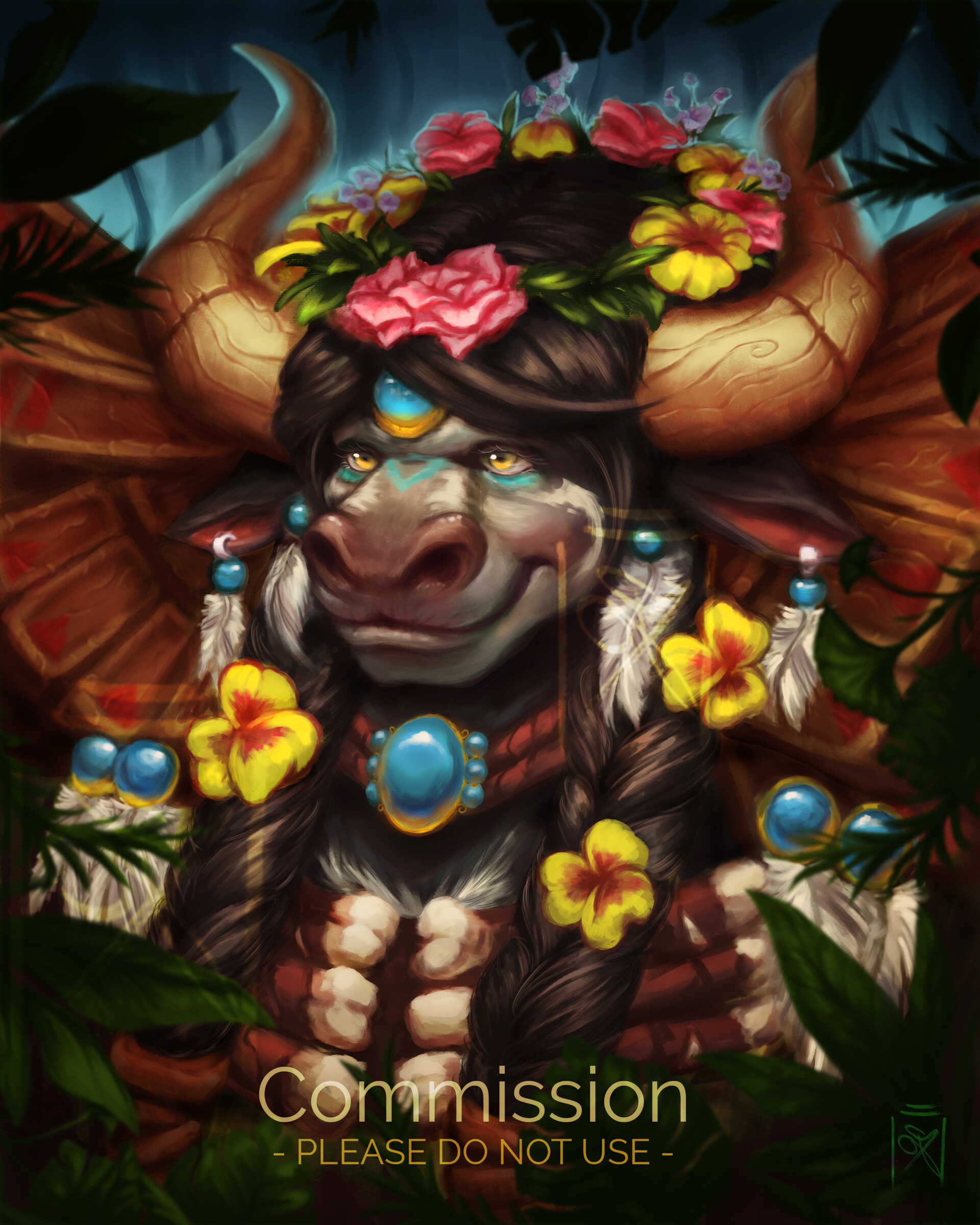 ArtStation - Tauren Commission