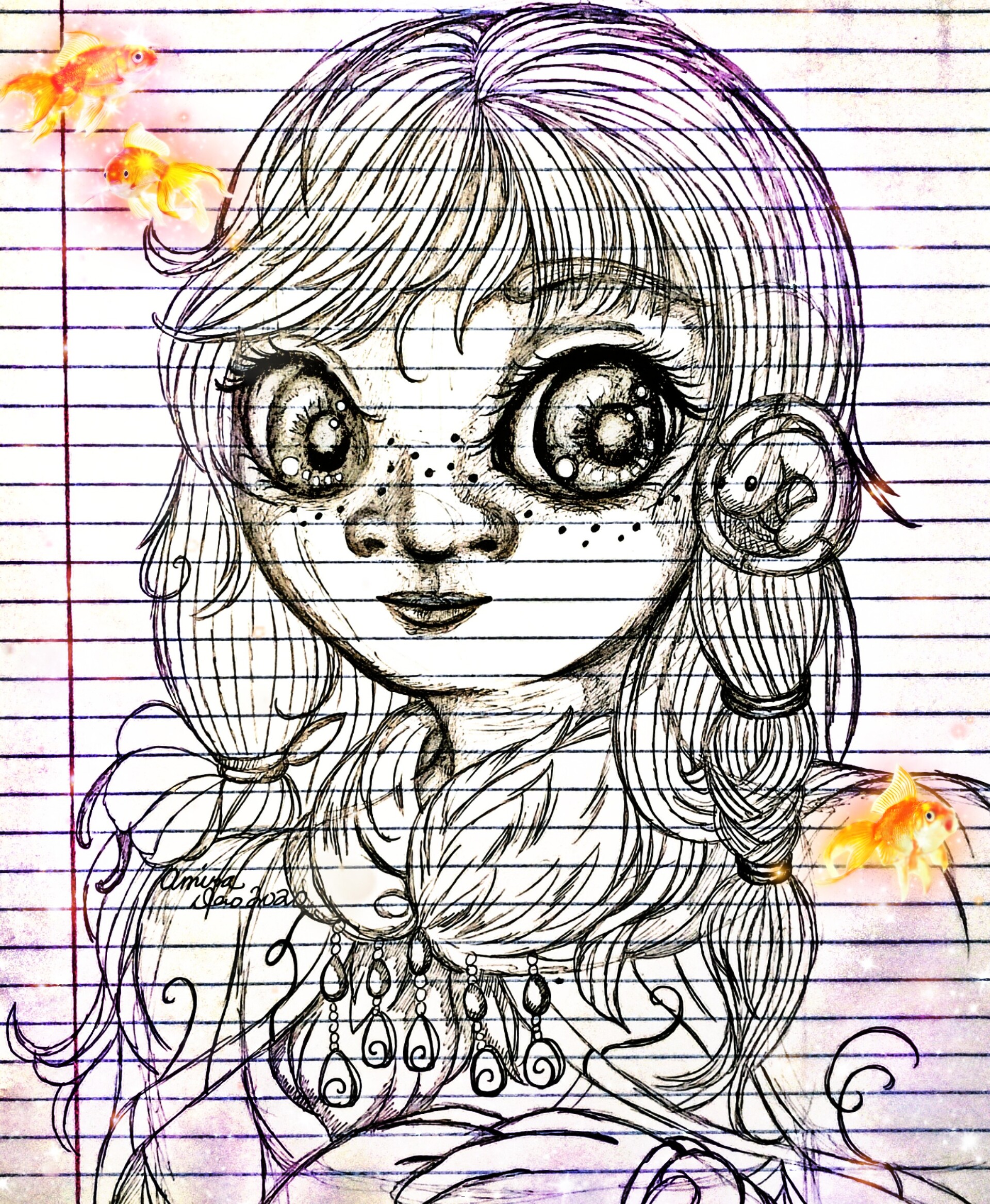 ArtStation - Portrait Sketch - Lucida