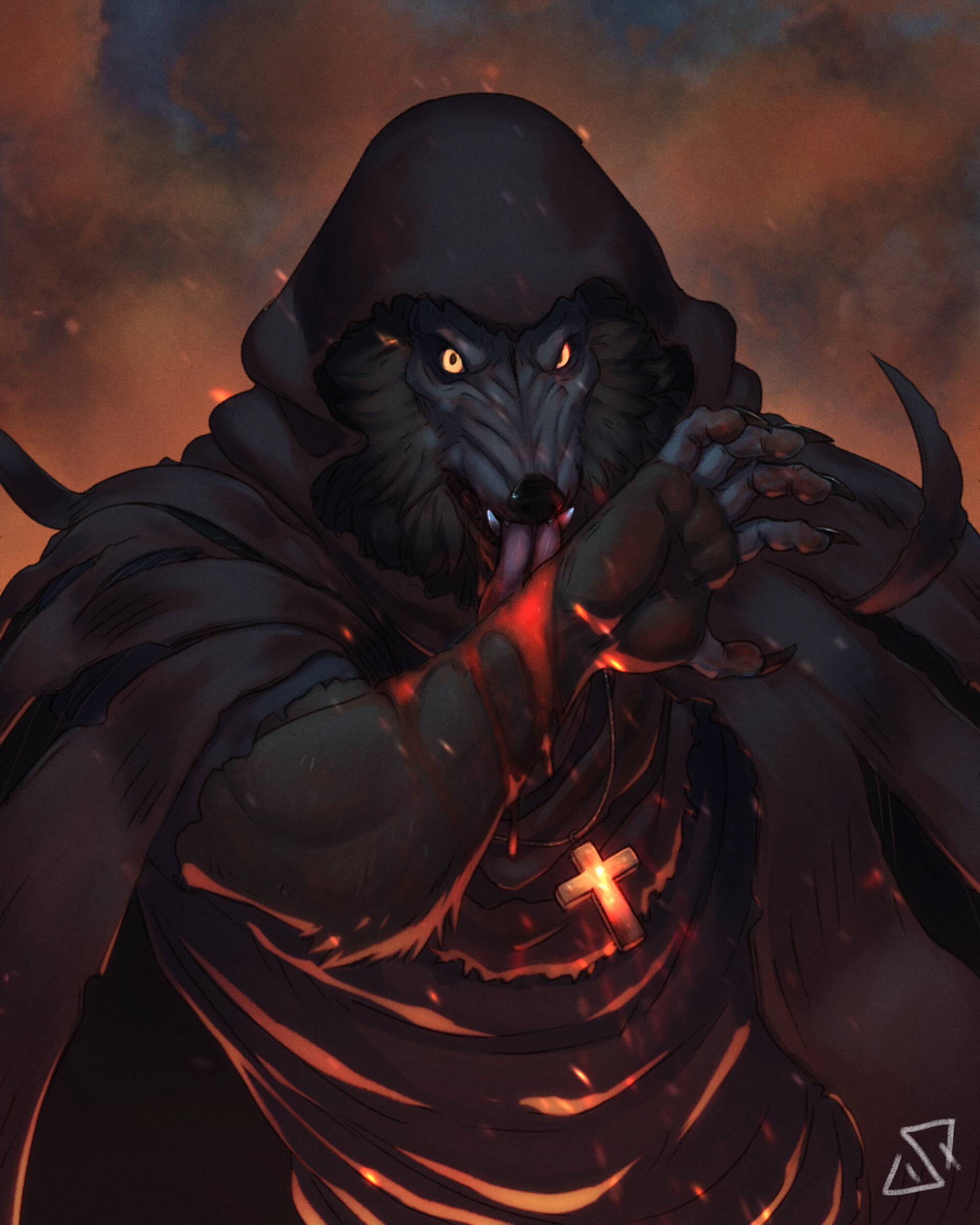 ArtStation - We drink your blood - Powerwolf