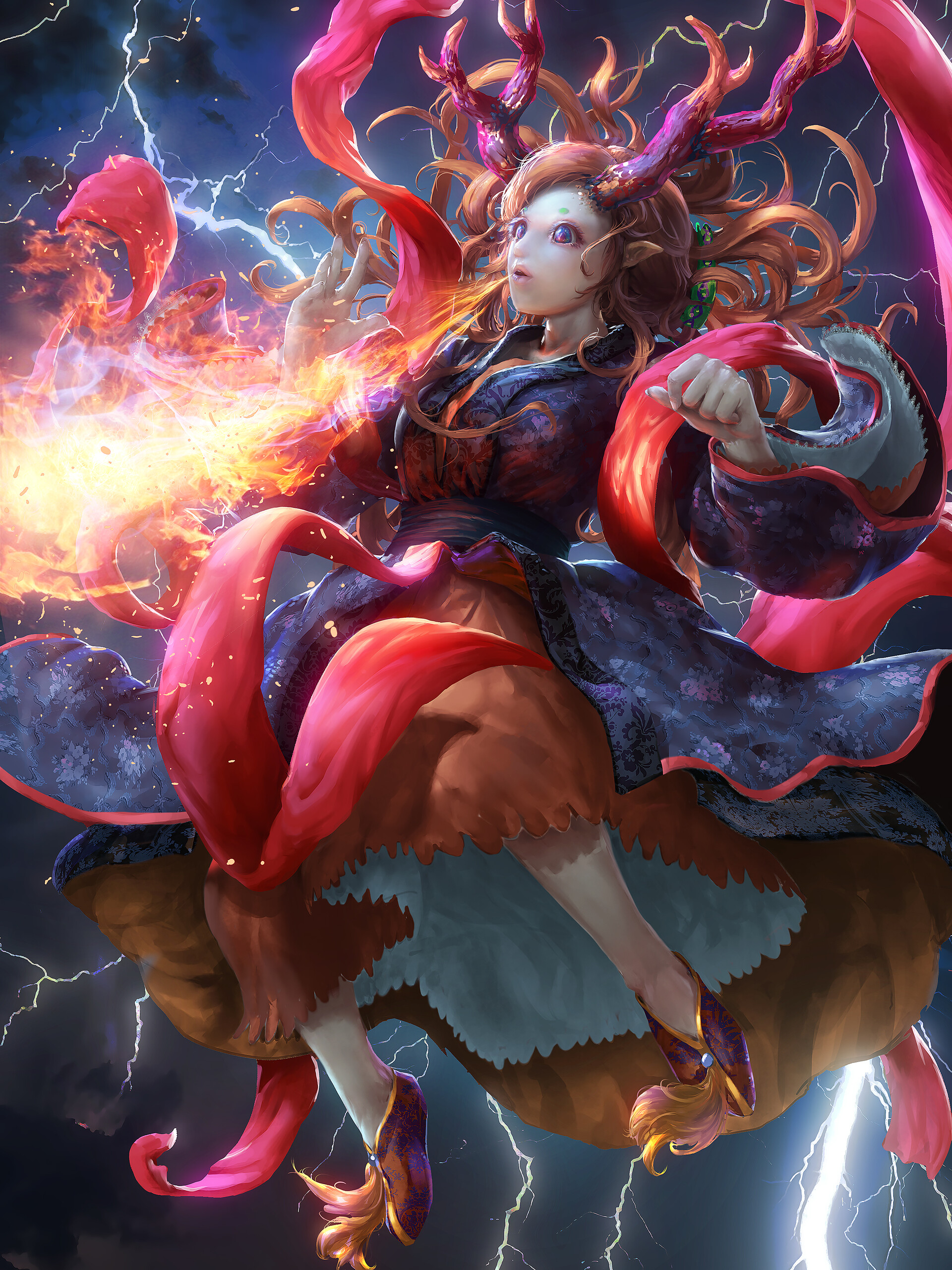 ArtStation - 麒麟女孩(Kylin girl)