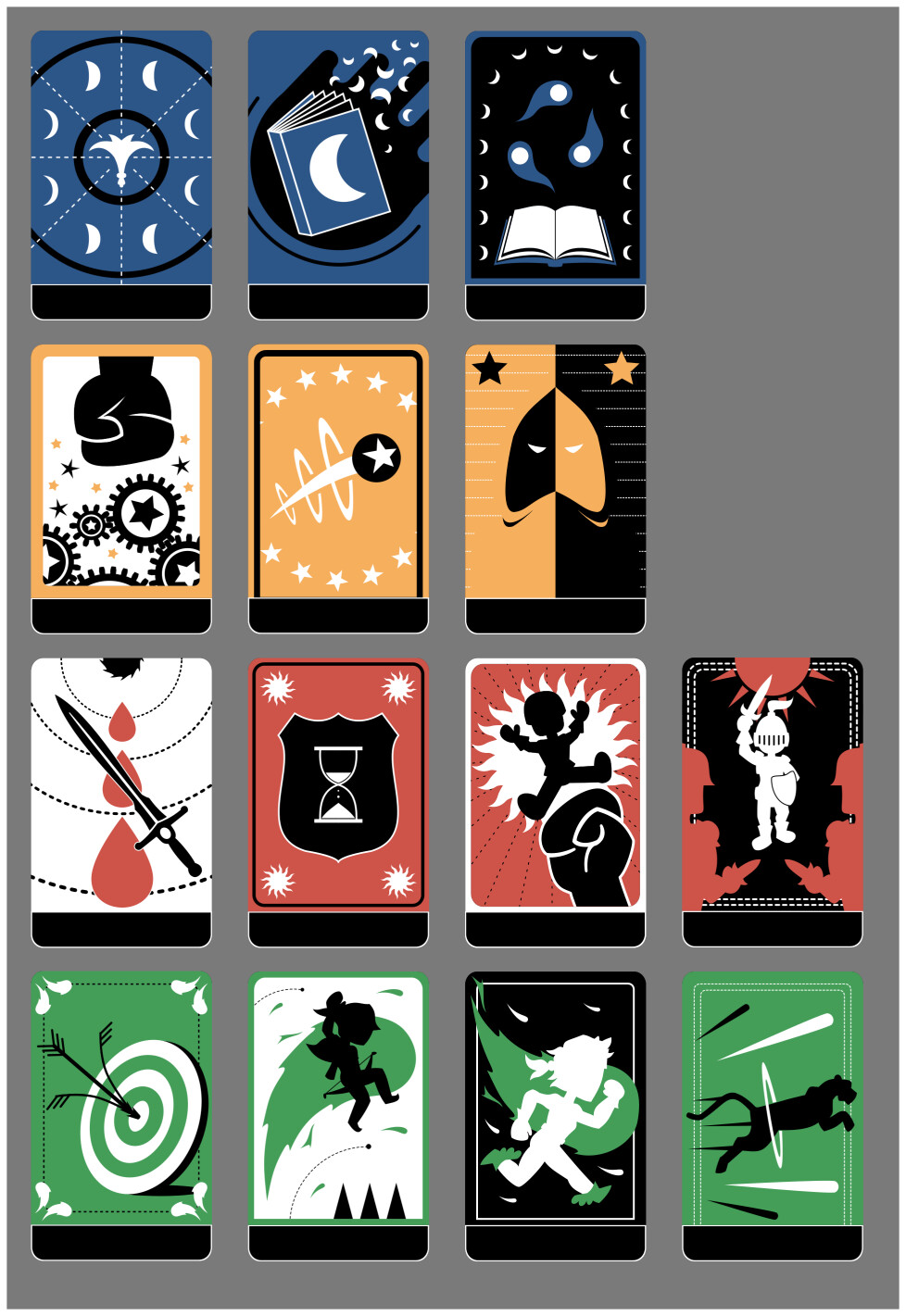 ArtStation - Gatedelvers skillcards