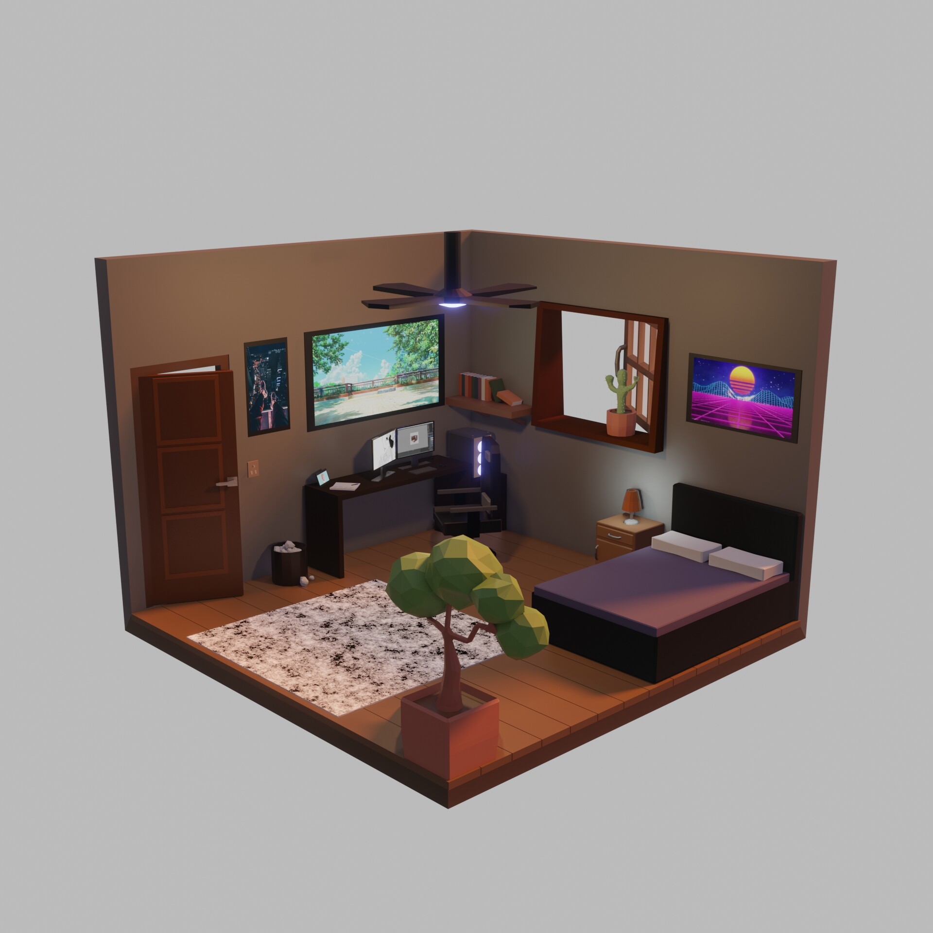 ArtStation - Bedroom