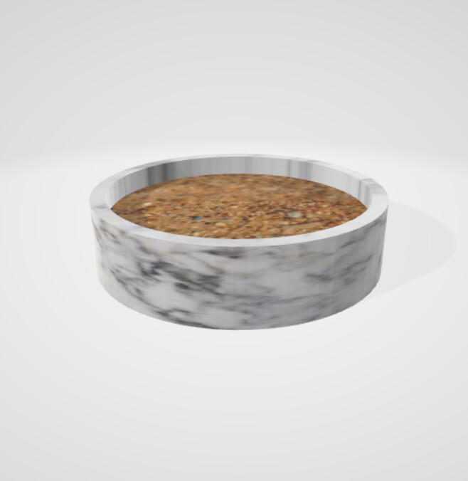 ArtStation - Sunset Mall | Empty Plant Pot