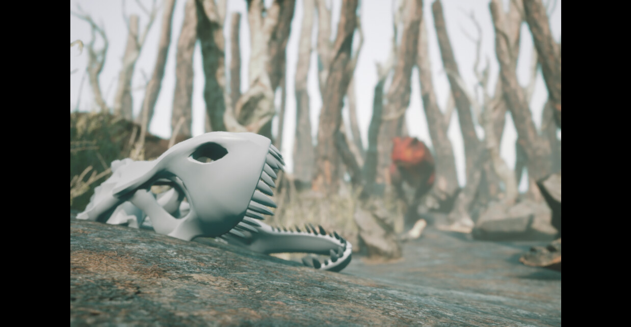 ArtStation - The skull