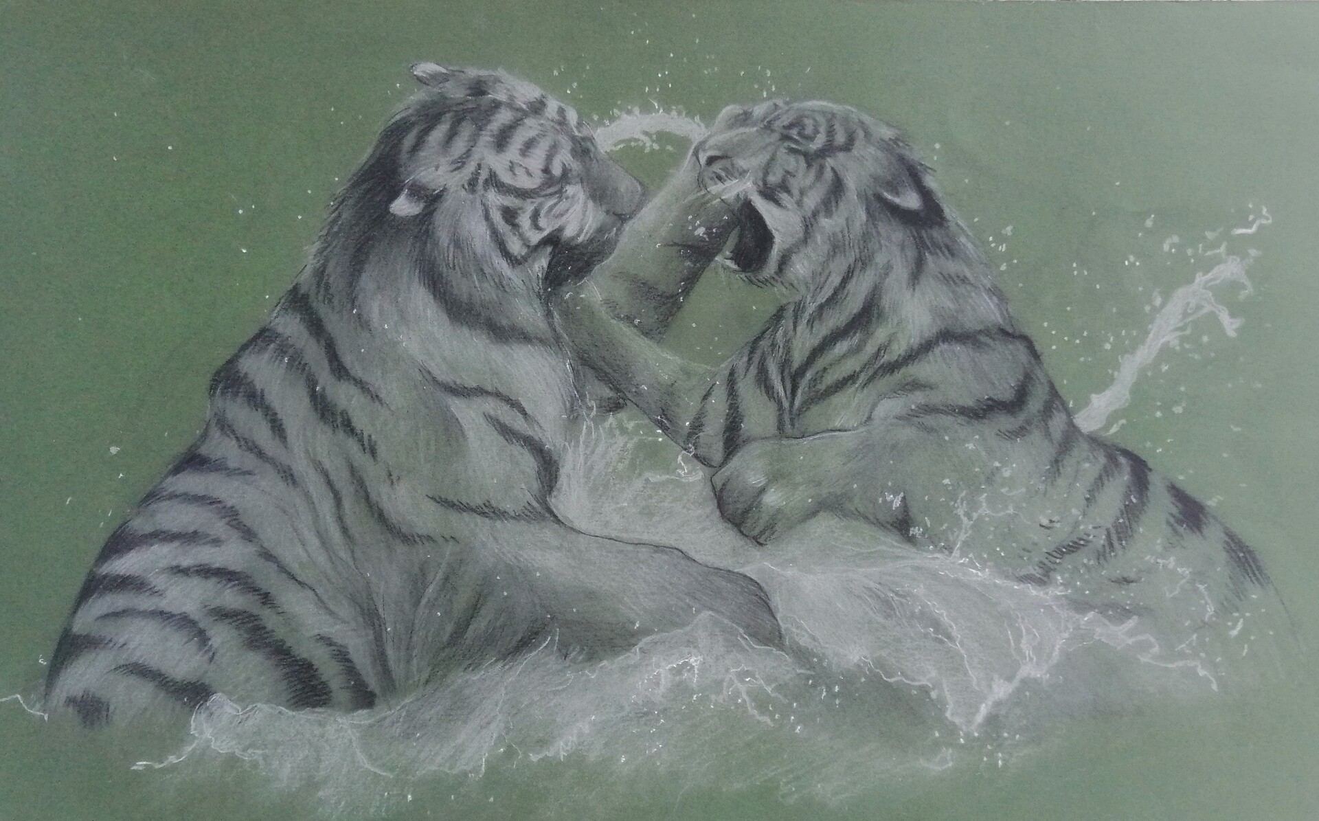 ArtStation - Traditional Paintings and Mixed Media drawings