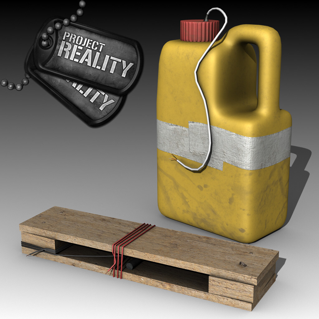 ArtStation - Water Container IED (2013)