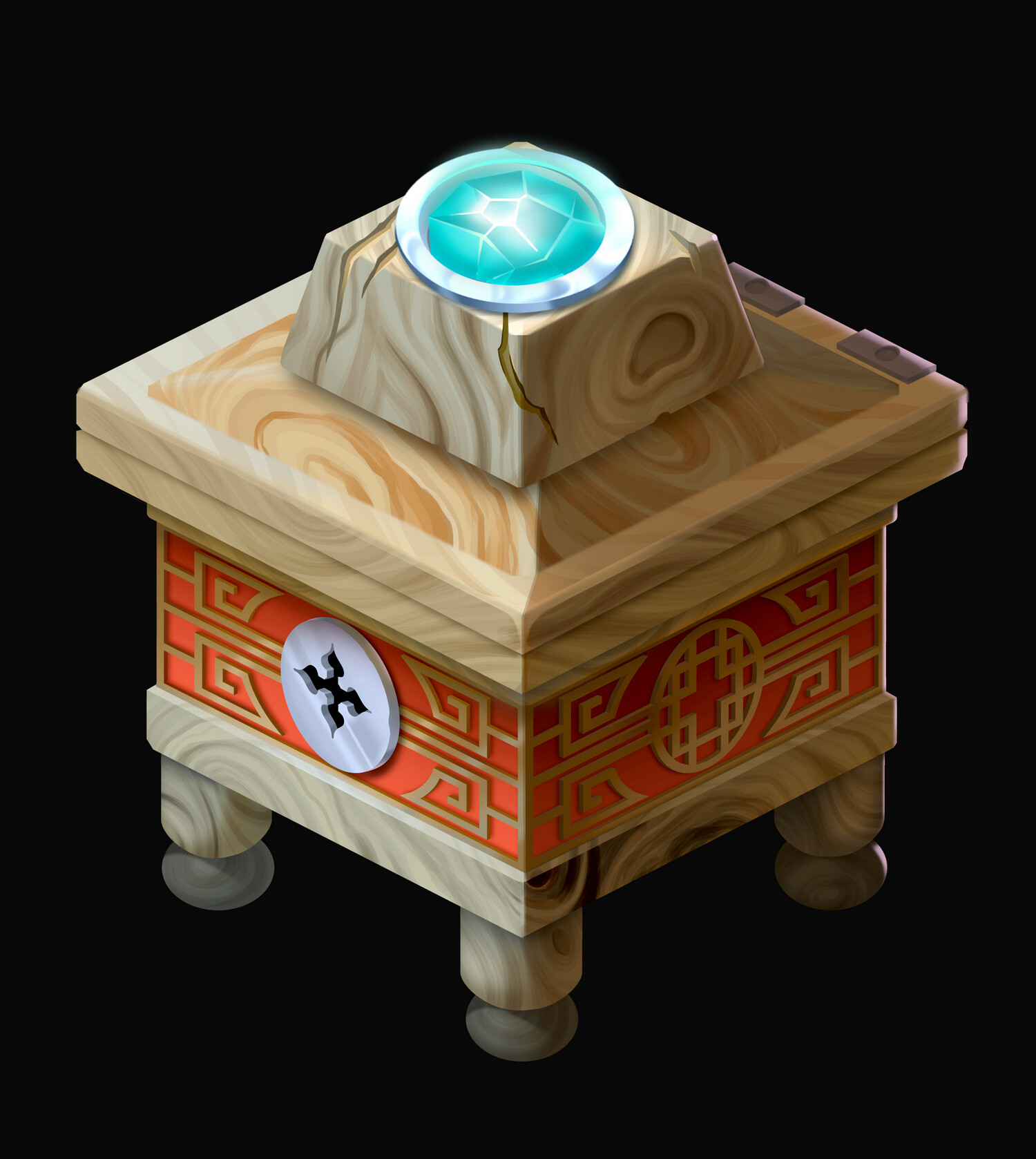 ArtStation - Ancient Chinese chest