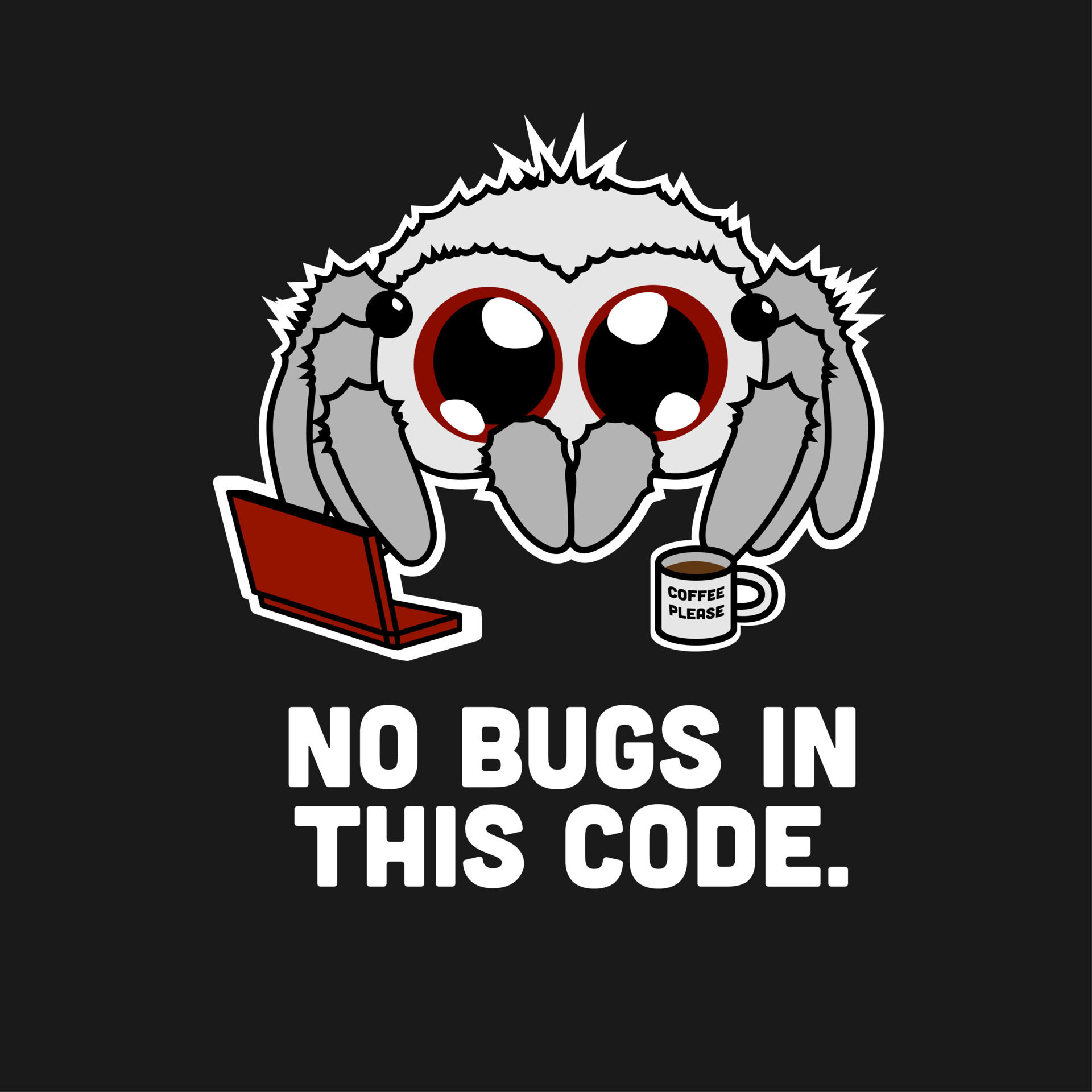 ArtStation - Spider Code Shirt Design