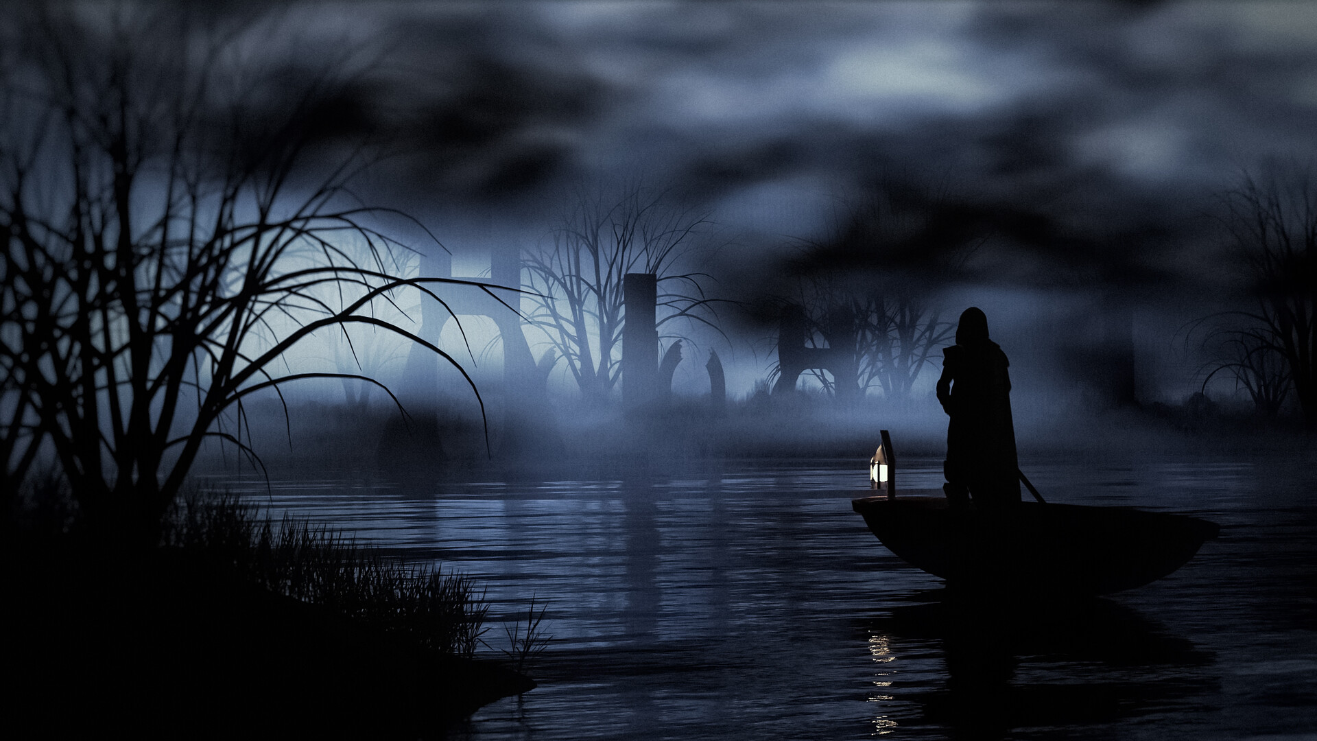 ArtStation - Spooky scene