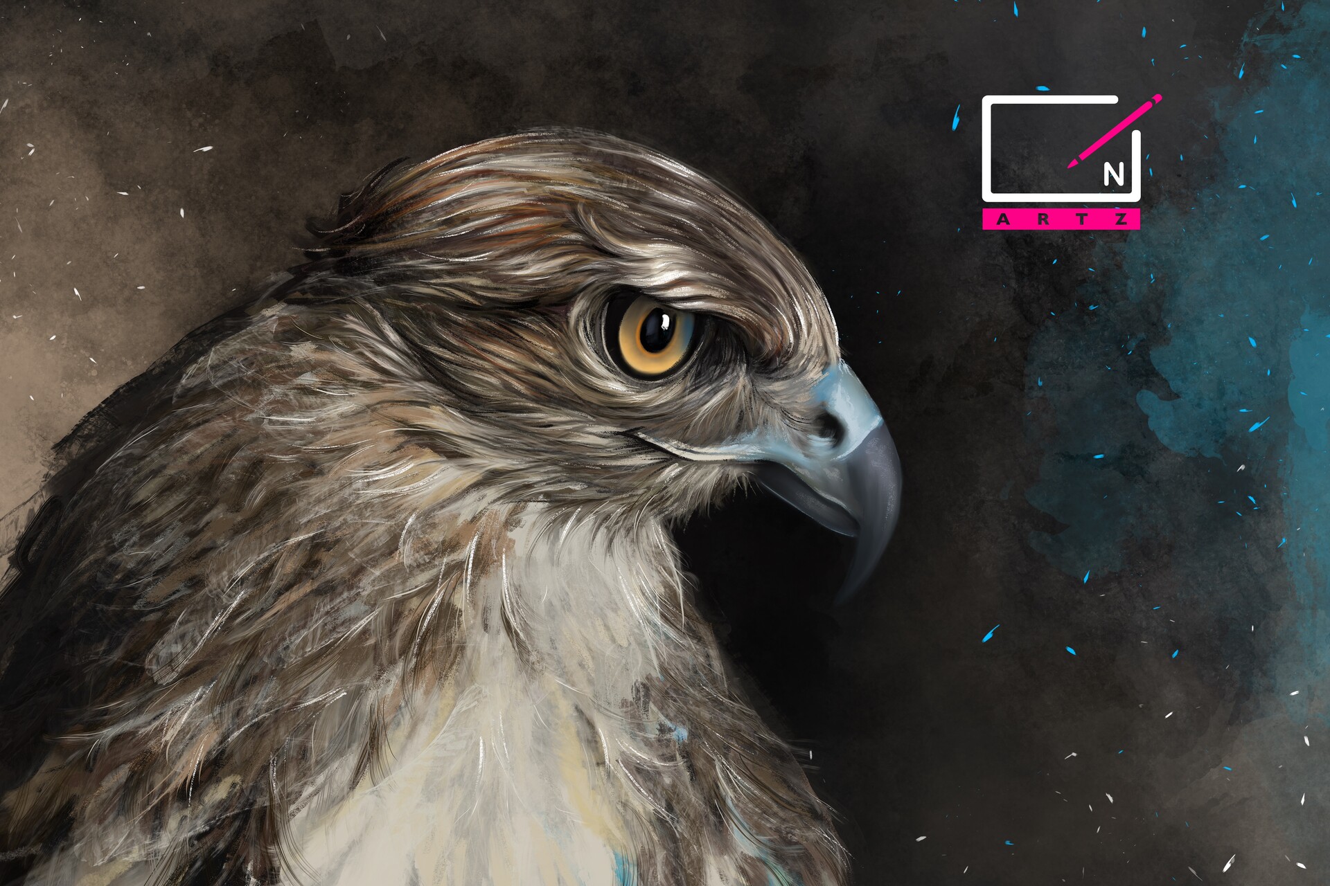 ArtStation - The Fearless Eagle | Procreate ART