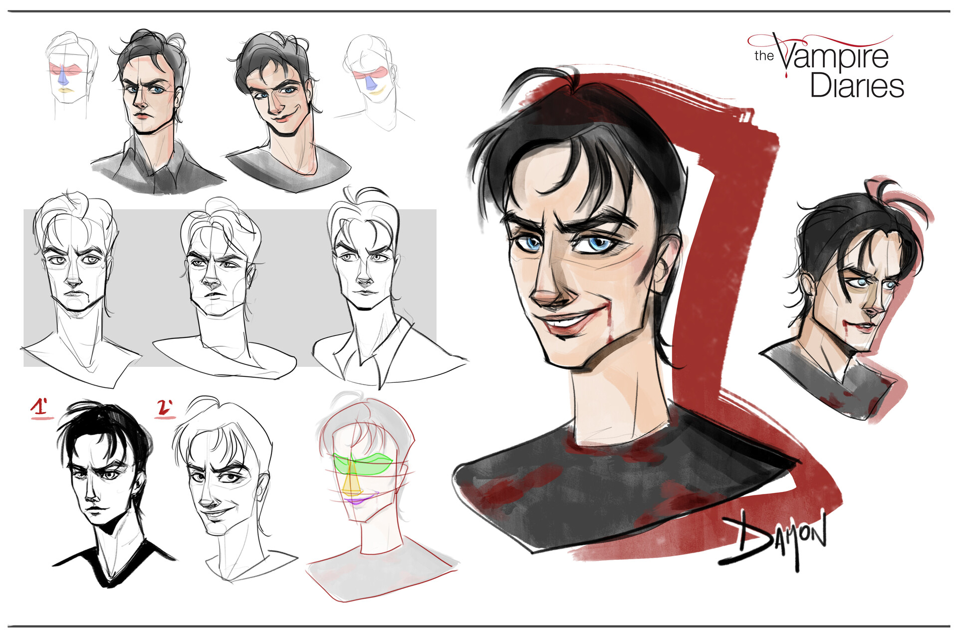 ArtStation - The Vampire Diaries Project