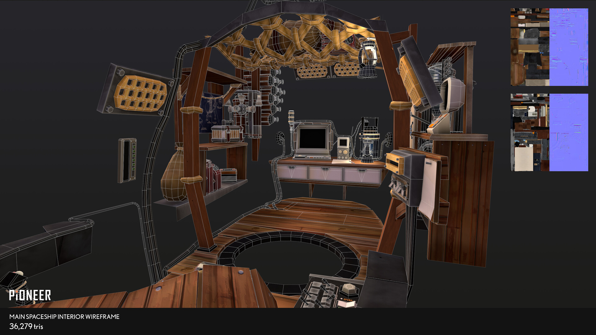 Tigran Safaryan - Spaceship model | Pioneer Indie Game