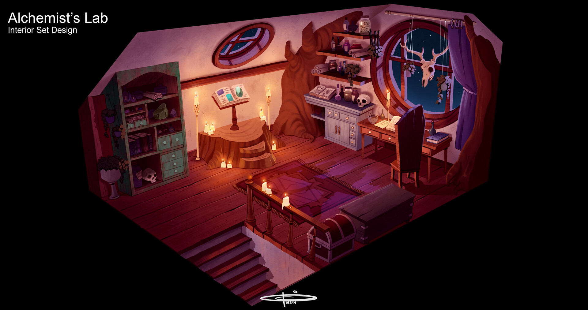 Monster Ego Studios by Shawn Lee : ImaginaryInteriors