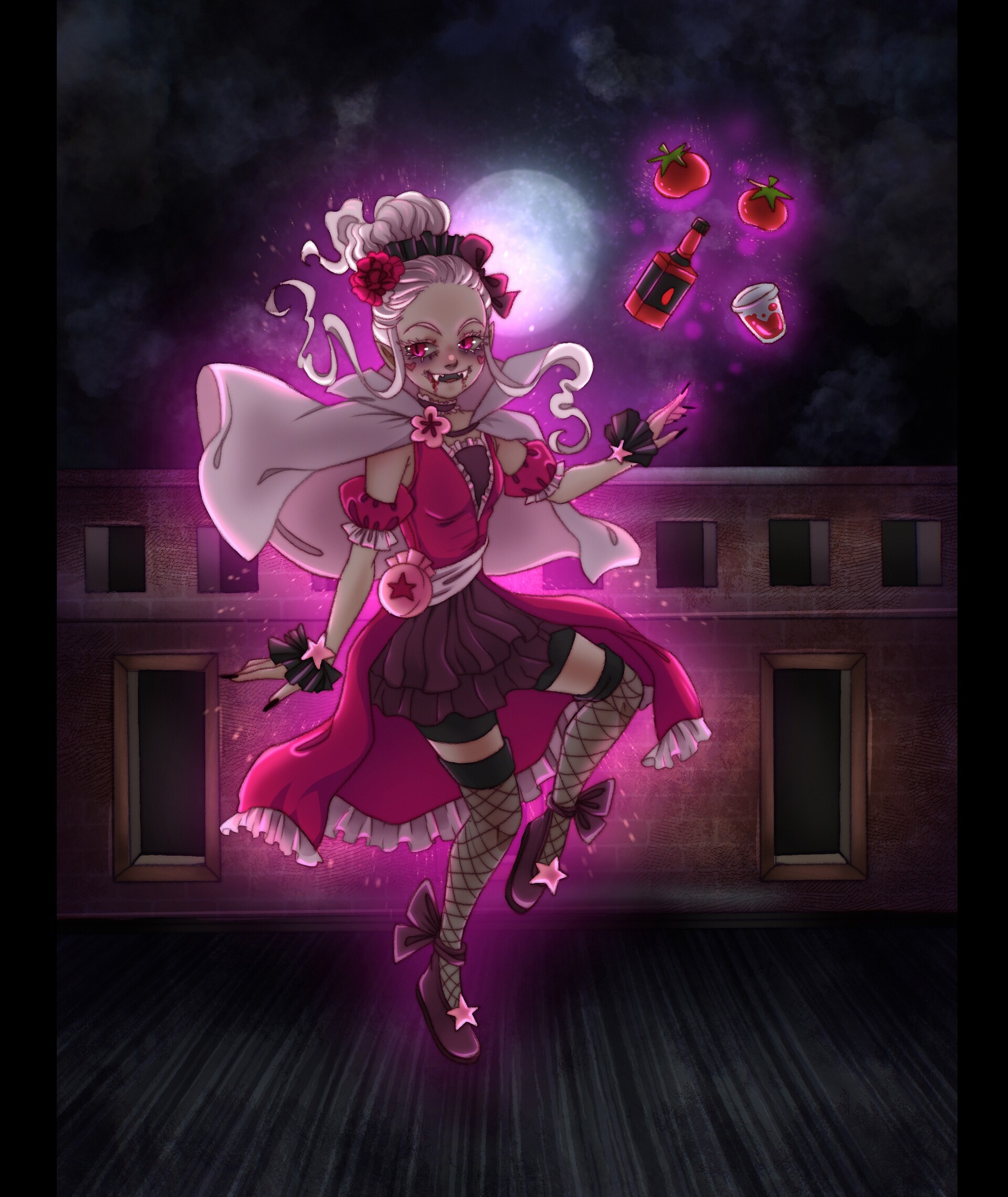 ArtStation - Mahou Shoujo - Vampire