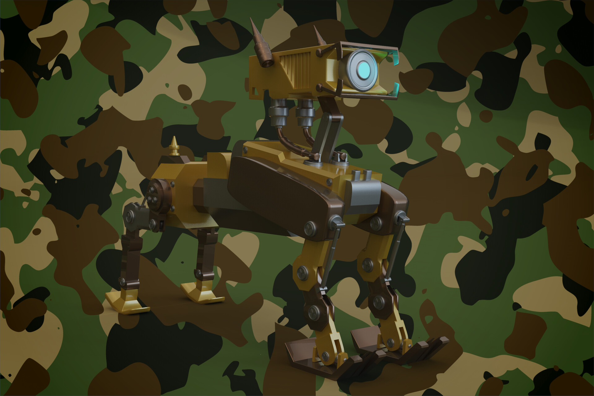 ArtStation - Robotic dog