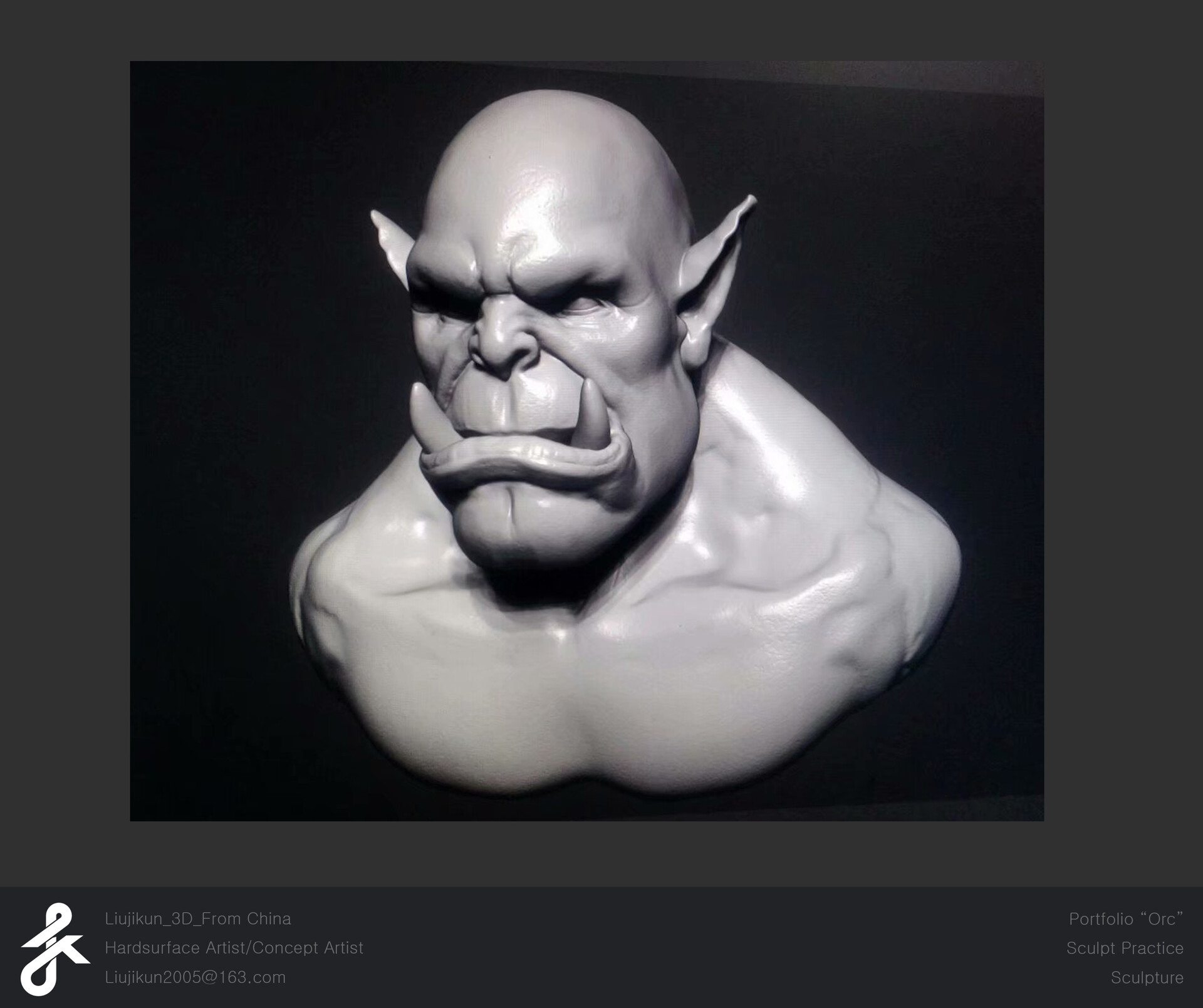 ArtStation - Orc_practice/April 2018