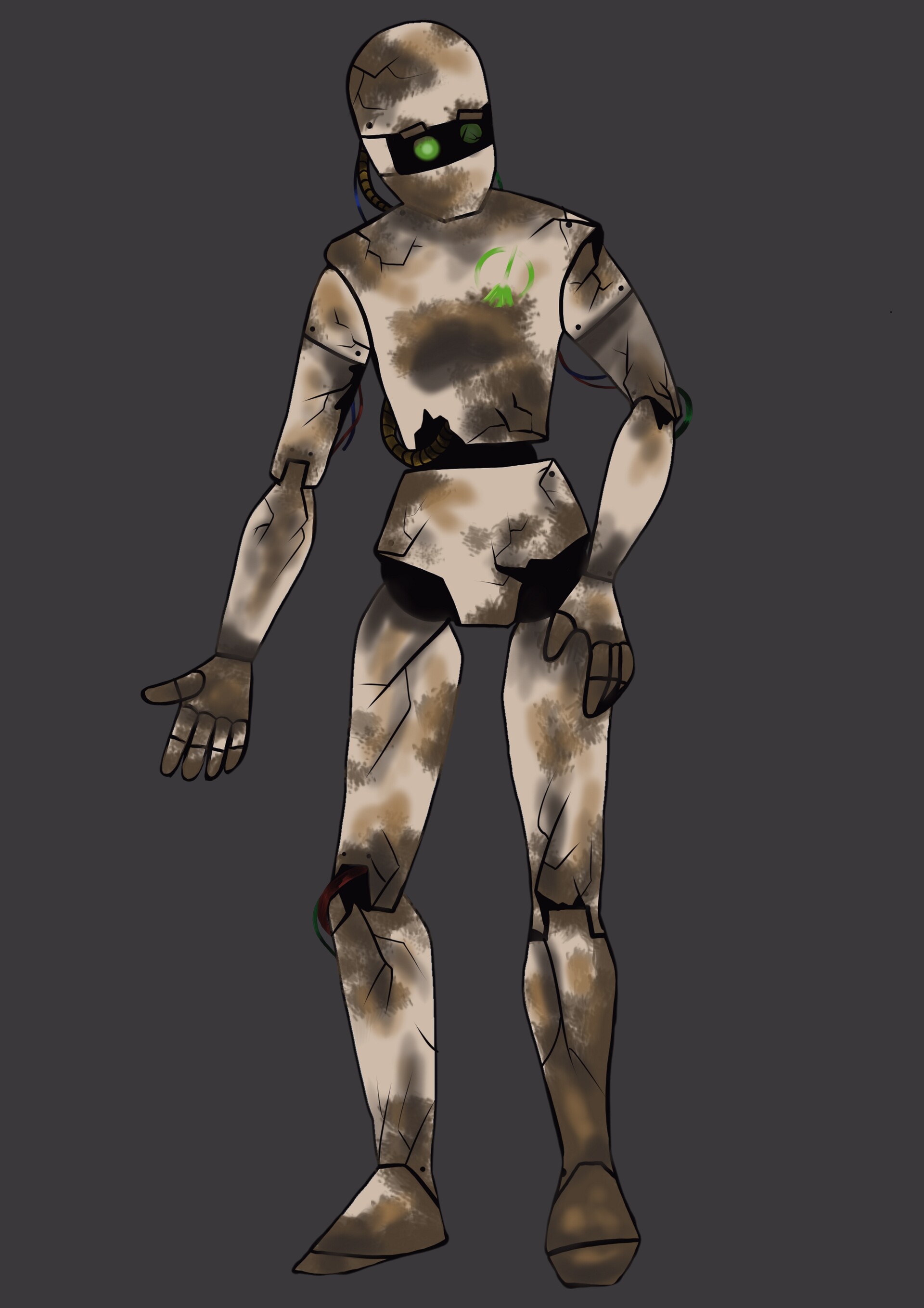 ArtStation - Old Cleaning Robot