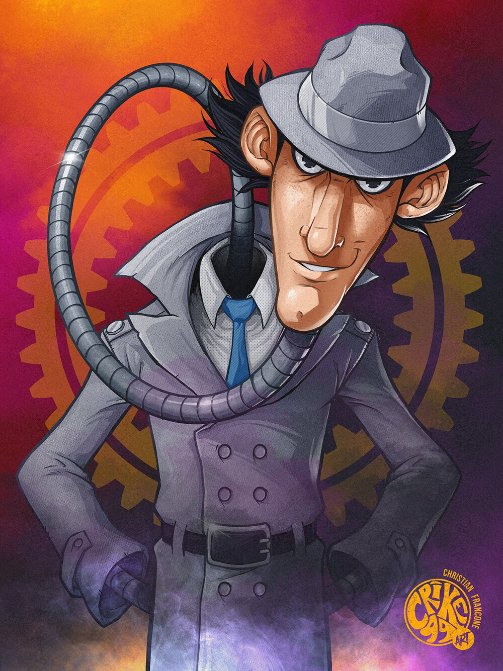 ArtStation - INSPECTOR GADGET - 2020