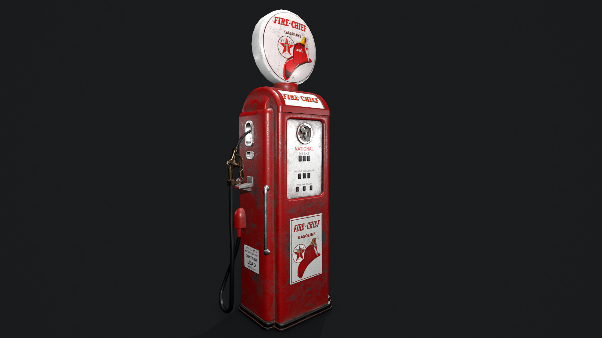 ArtStation - Texaco fire chief gasoline