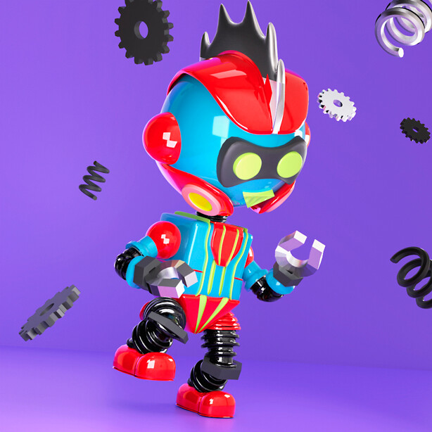 ArtStation - Robo-Punk