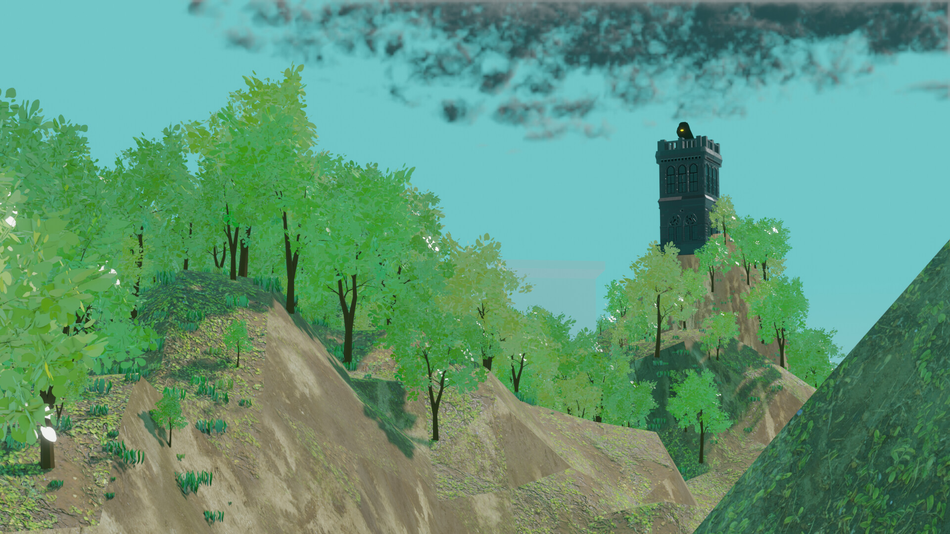 ArtStation - Tower on the Hill