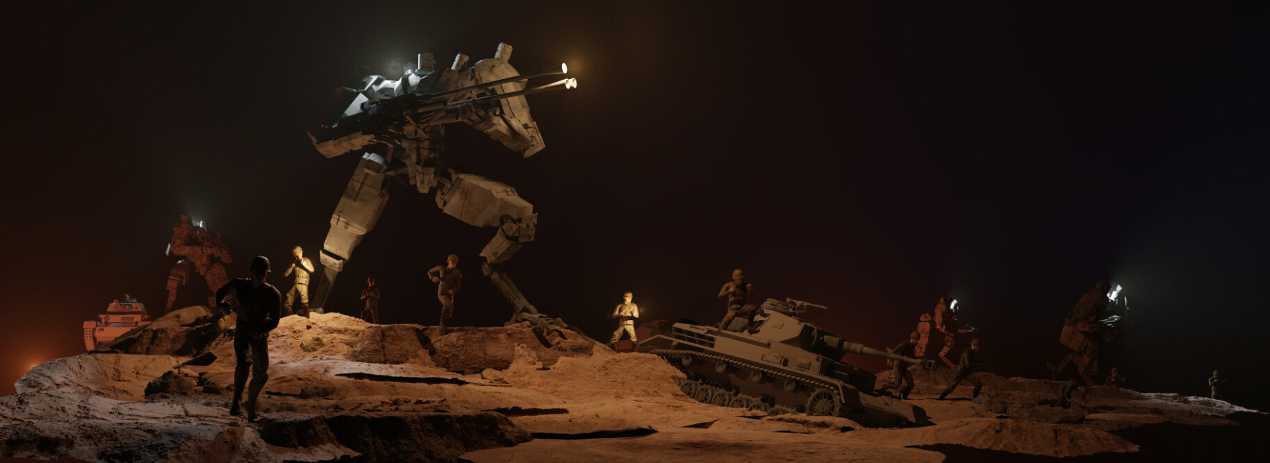 Wingfox workshop - Designing and Illustrating Battle Mecha