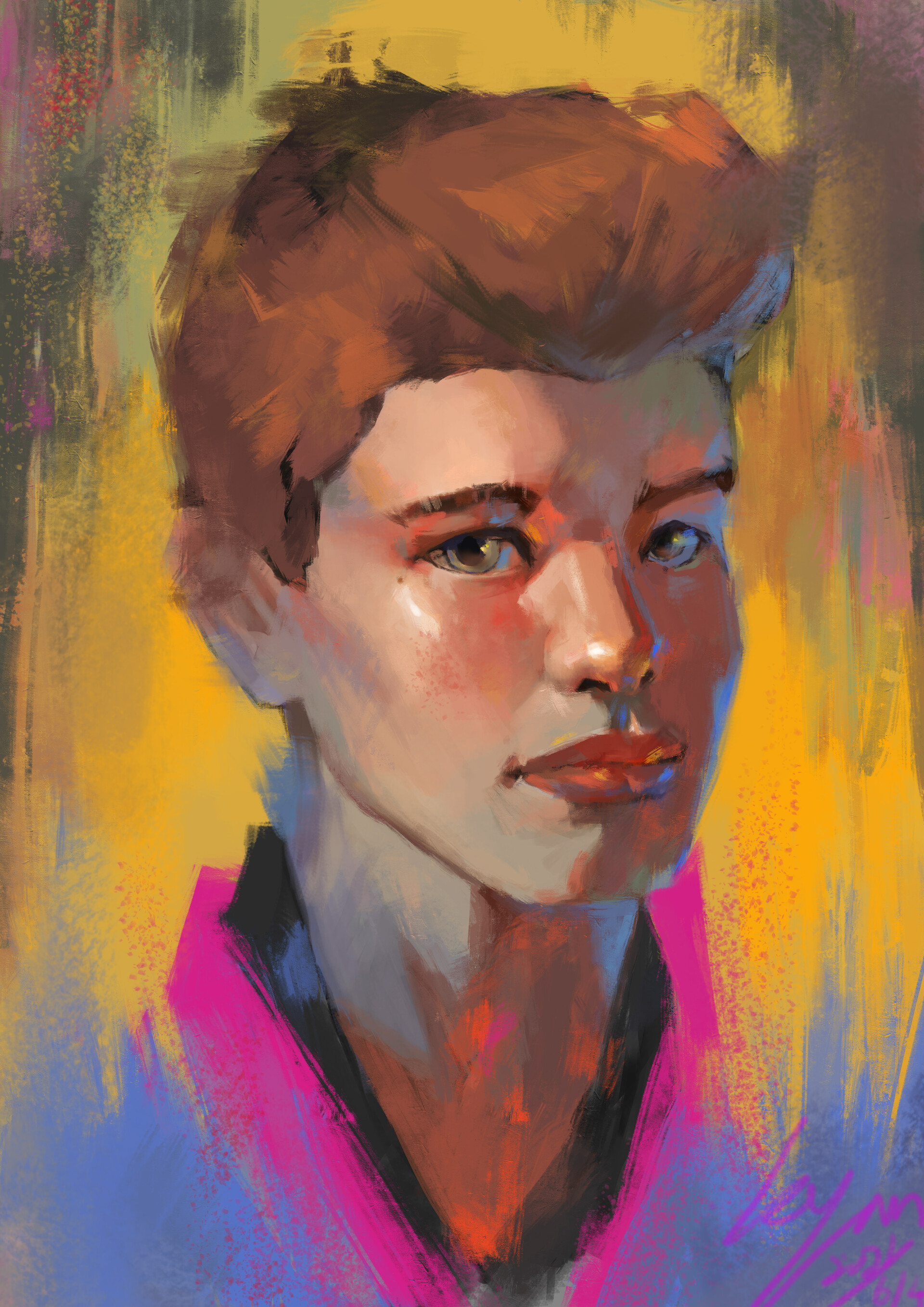 ArtStation - Male portrait